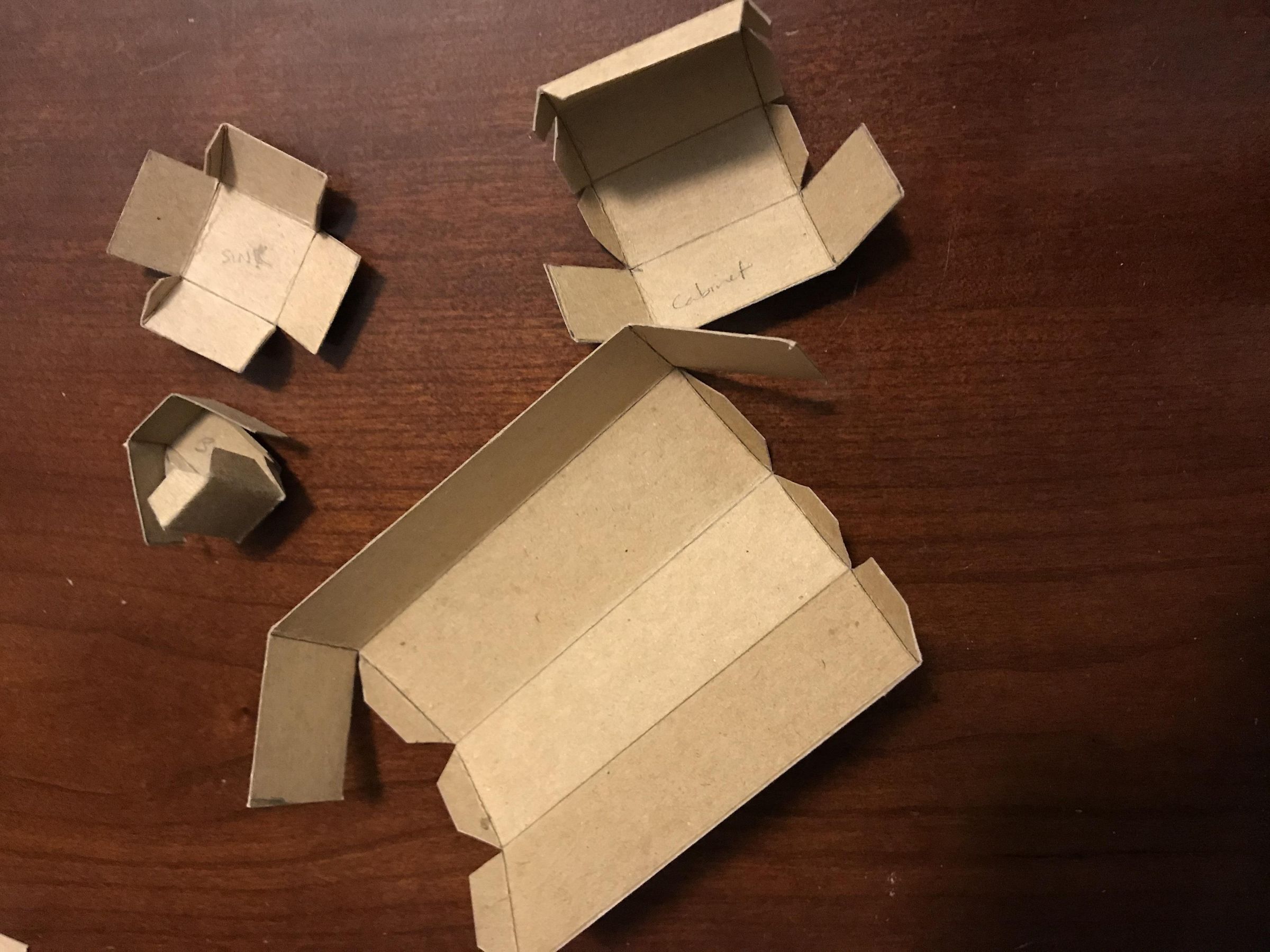 Van Life (or Tiny House) Model: Cardboard-Aided Design : 6 Steps ...