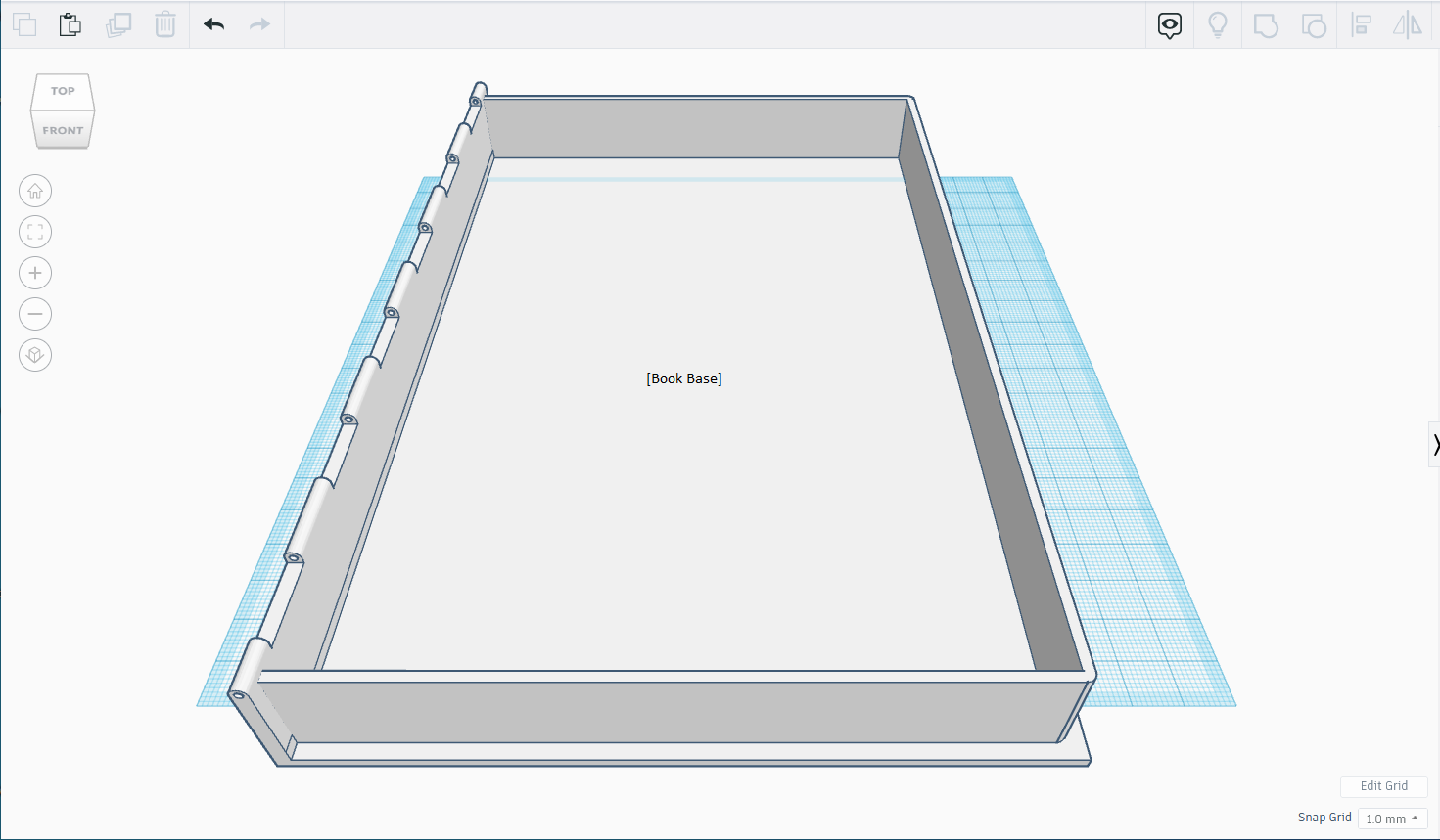 Tinkercad - Book Storage Container for RPG Condition Rings : 8 Steps ...