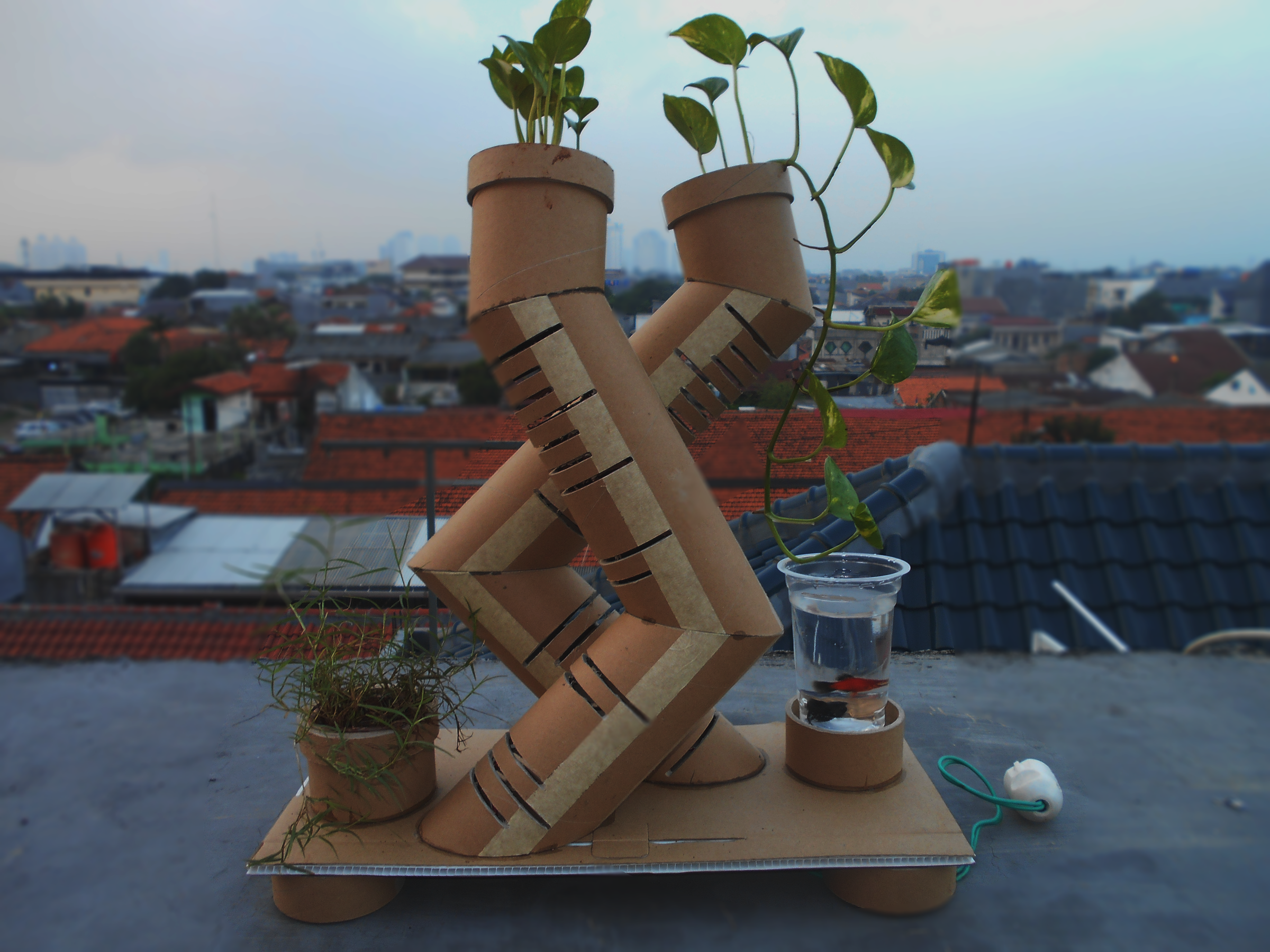 Plant Pots Cardboard With Light : 10 Steps (with Pictures) - Instructables