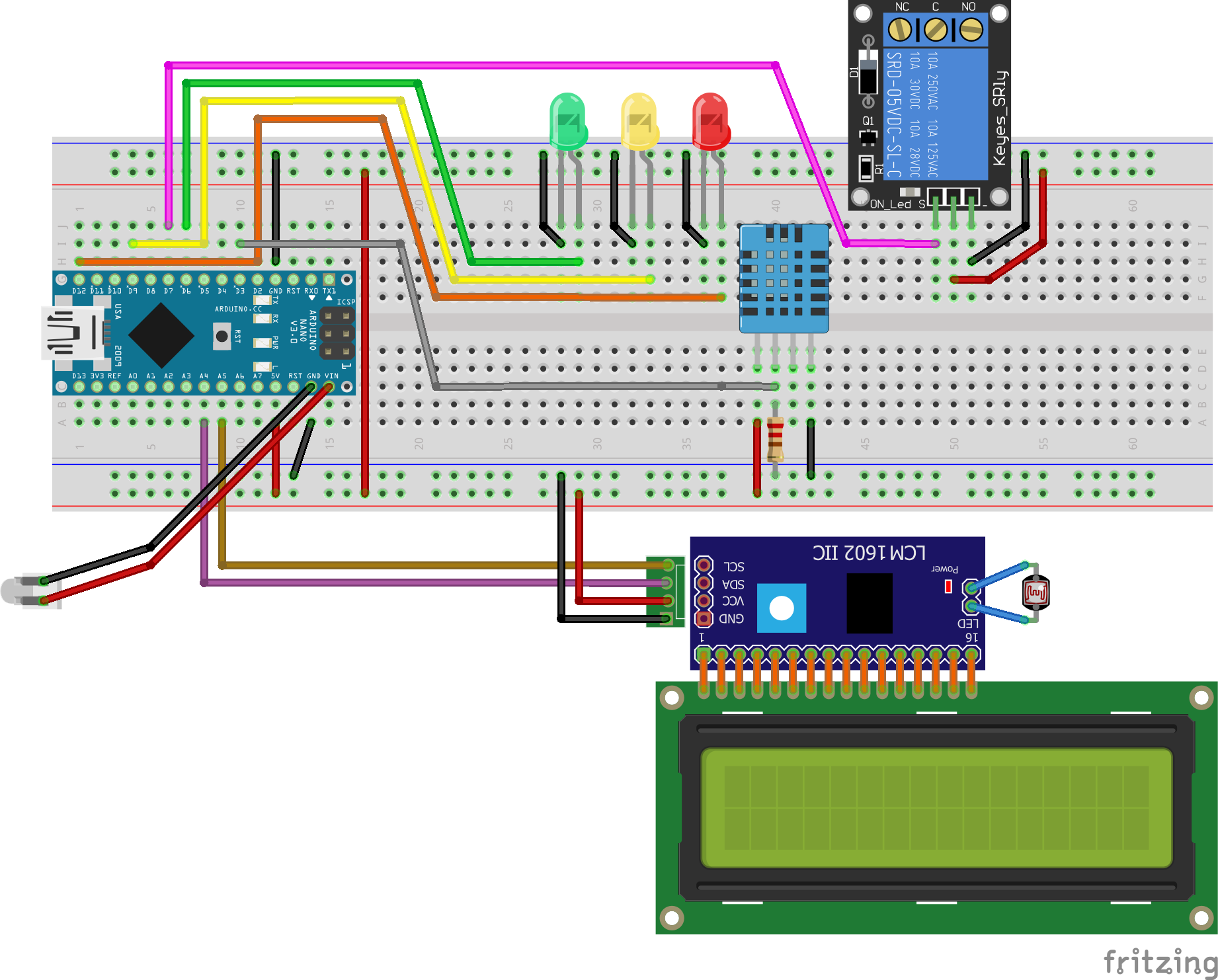 Control De Ventilador De Piso Con Arduino Y DHT11 : 3 Steps - Instructables