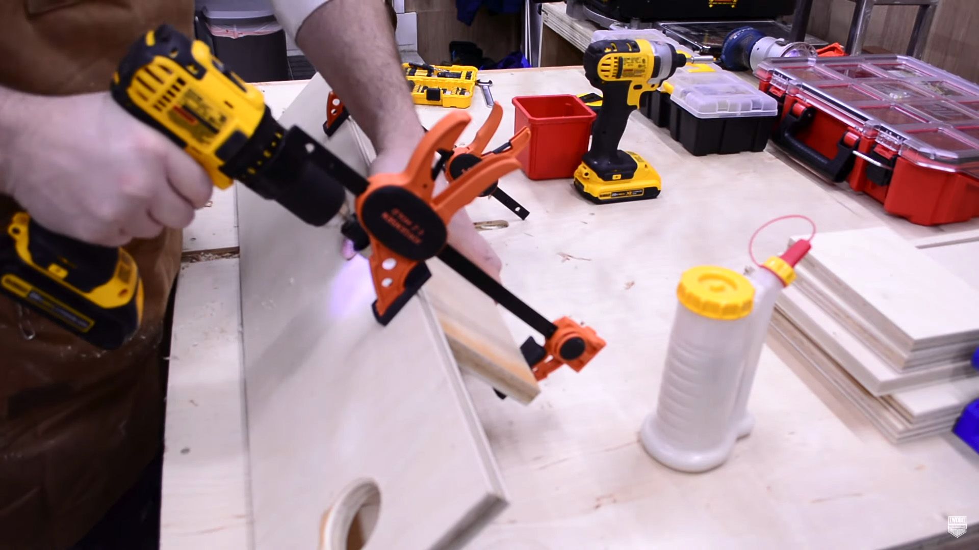 How to Build a Pocket Hole Workstation | DIY Woodworking Shop Project ...