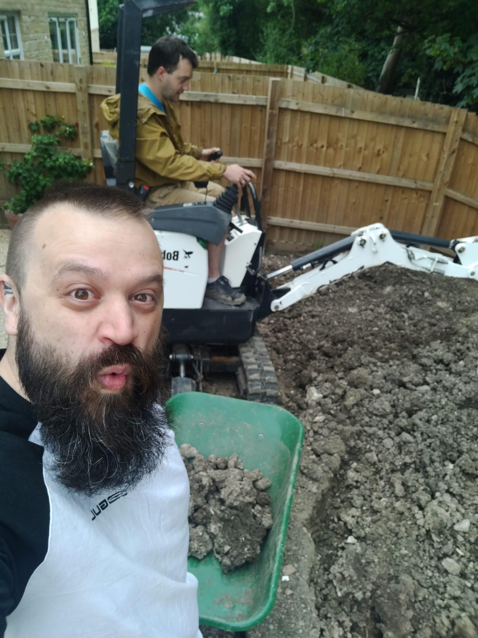 Creating a Beautiful Tiered Garden From a Boring New Build Slope : 8 ...