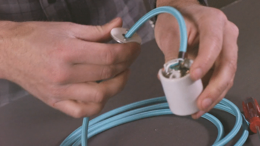 Wiring A Light Fixture Porcelain