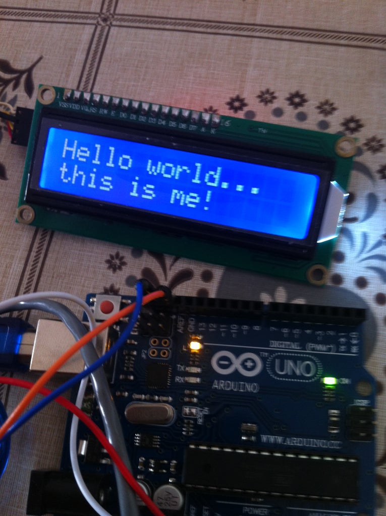 Pacman And Custom Characters On Arduino With A 16x2 Lcd I2c Ywrobot Lcm1602 Iic V1 4 Steps