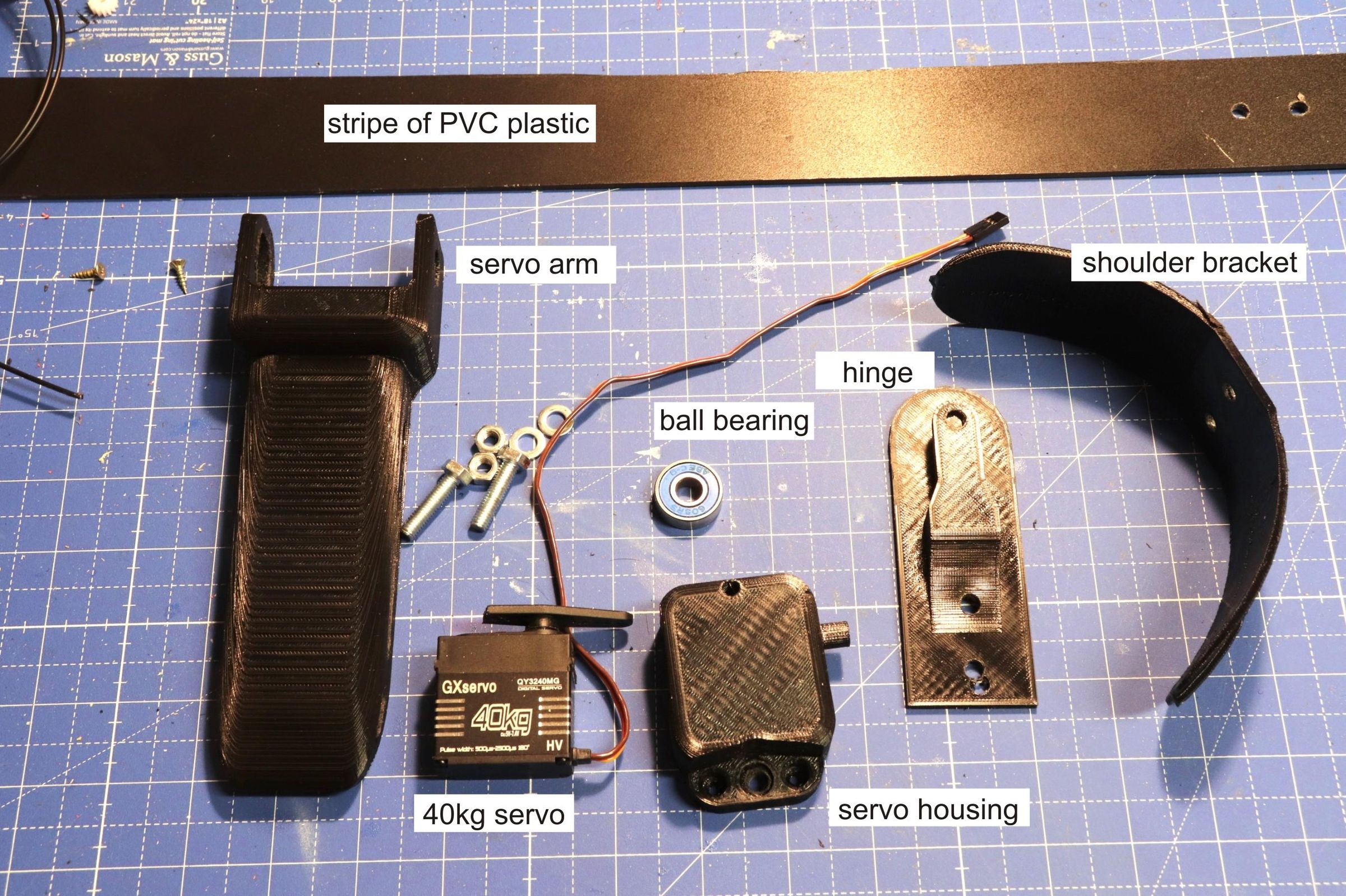 Servo Shoulder Support (Partial Exoskeleton) : 6 Steps (with Pictures) - Instructables