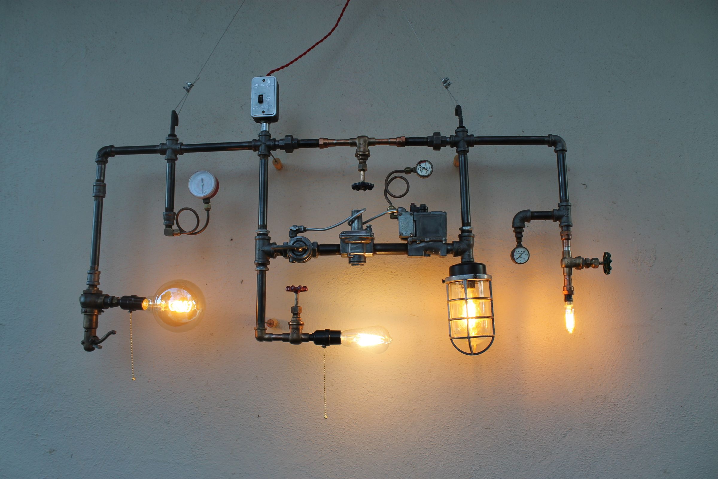 Industrial Wall Pipe Art : 4 Steps (with Pictures) - Instructables