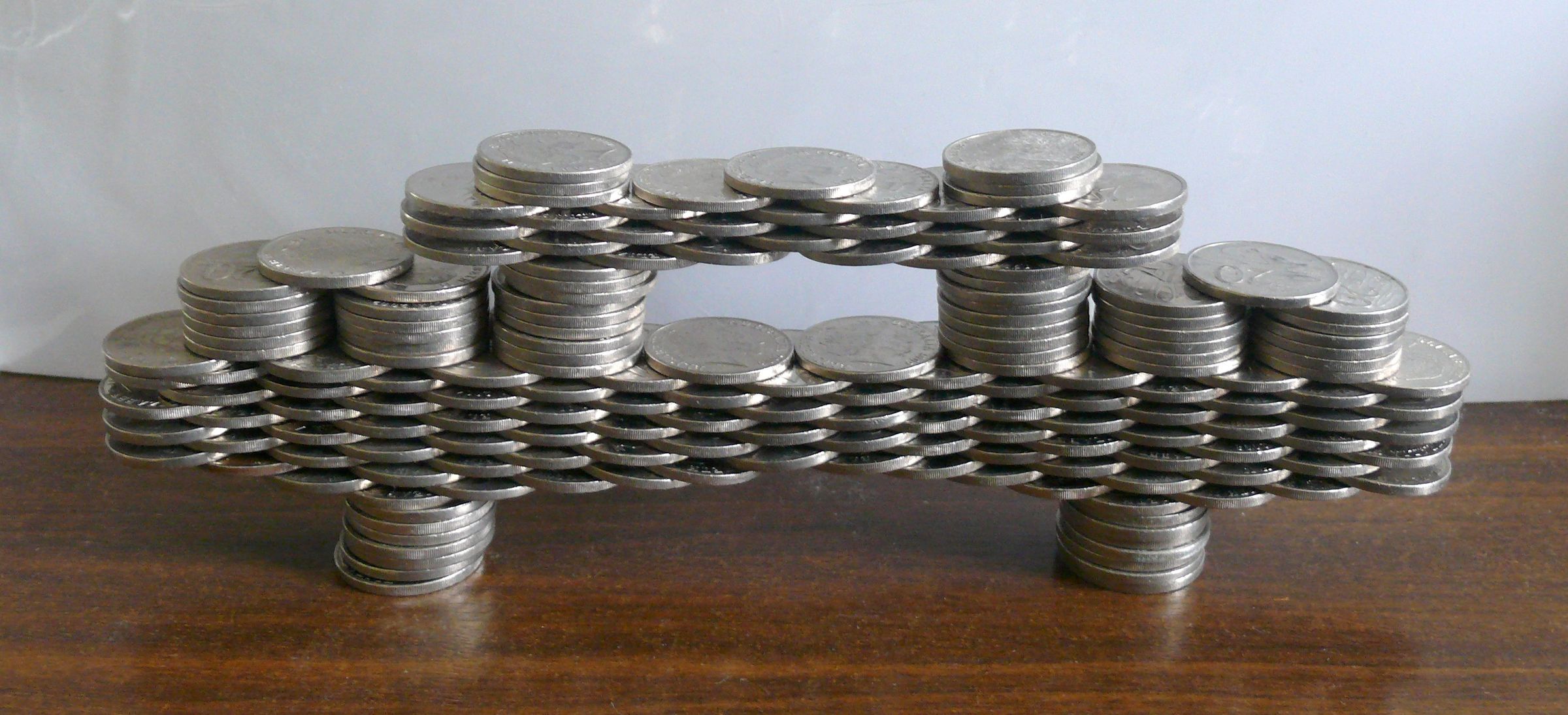 Coin Stacking - 3 Coin Span Bridge and More - Instructables