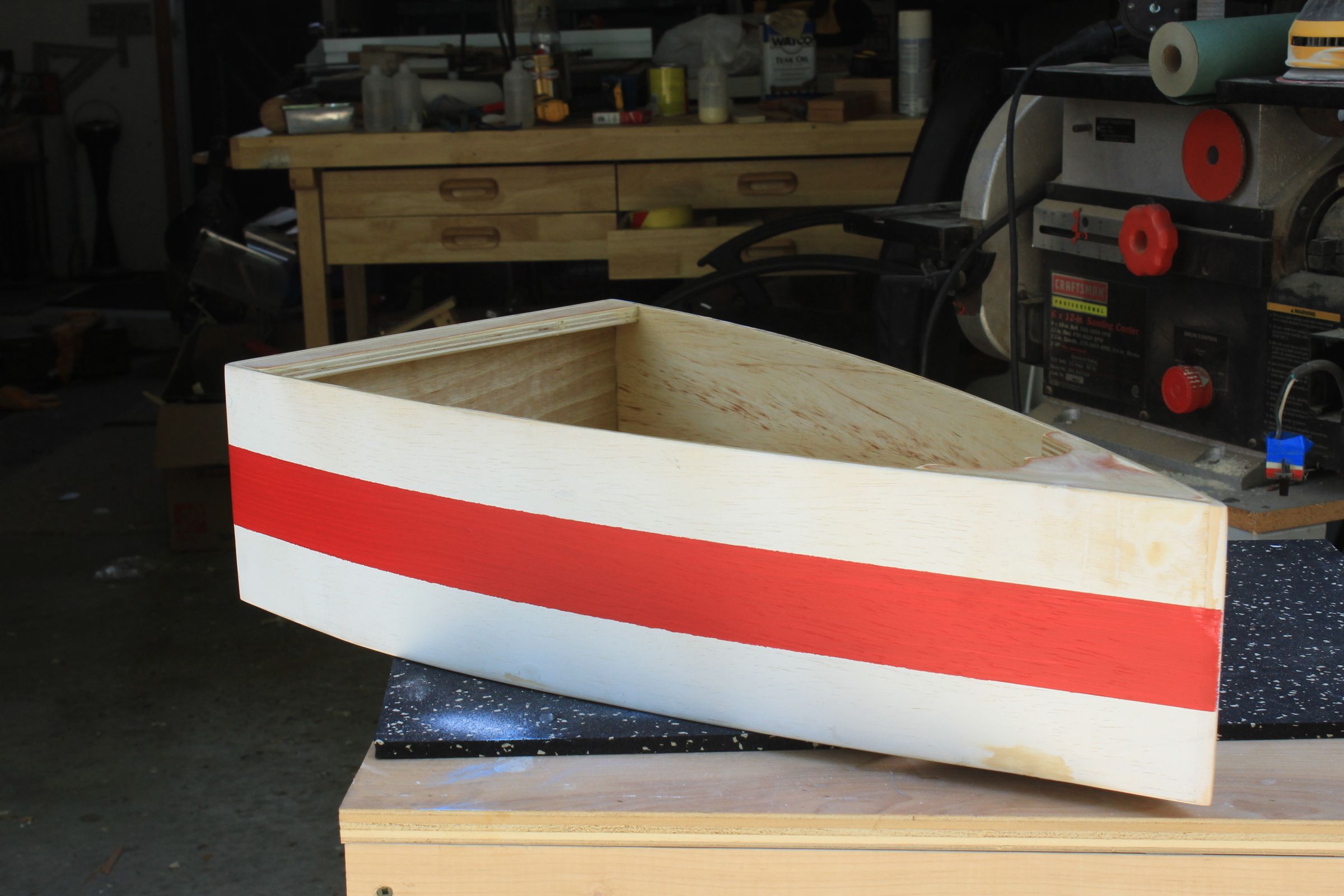 Curved Bench and Infant Sized Boat Photographers Props (with Pictures ...