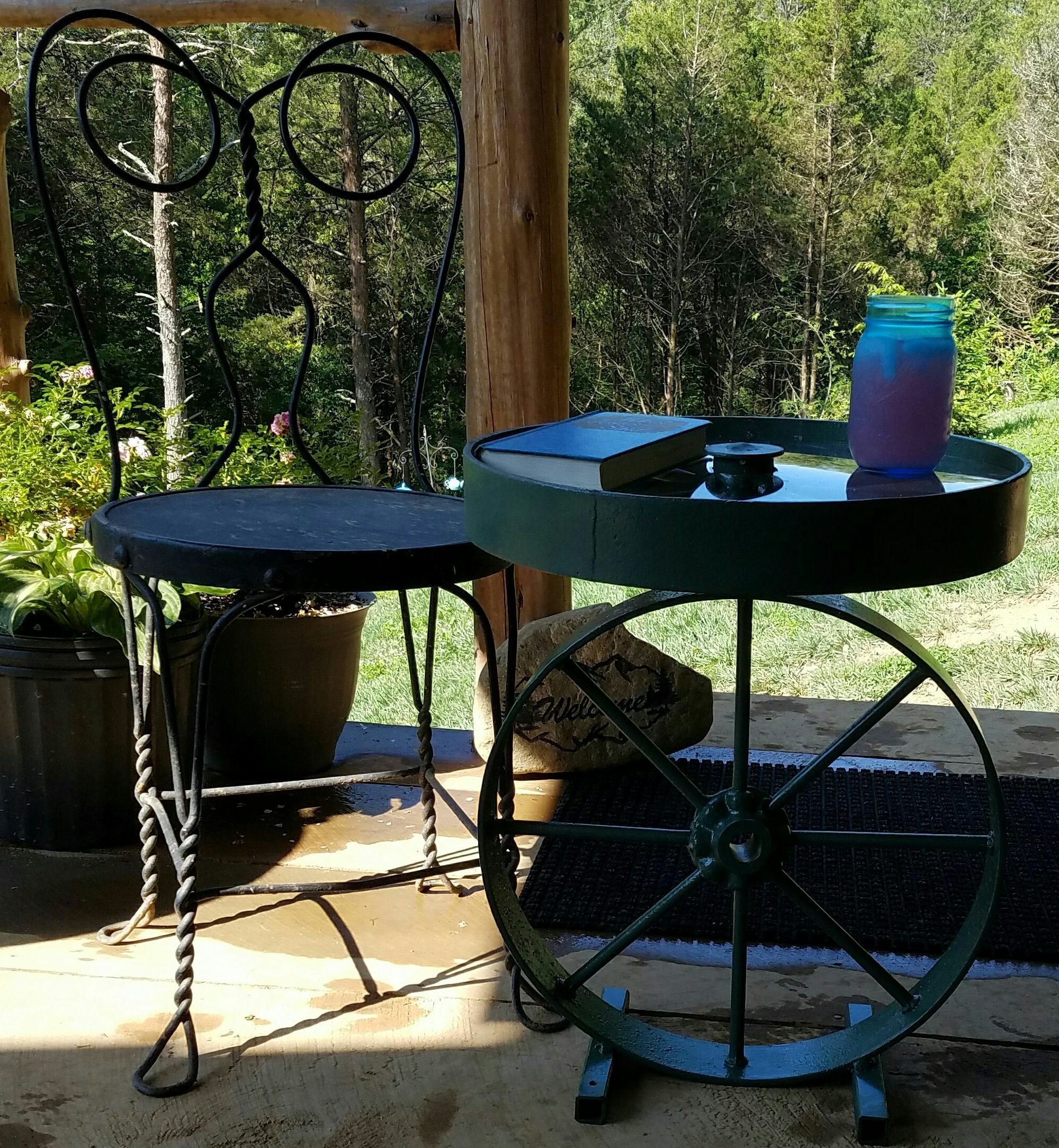 Repurpose Old Wheels Into an Awesome Spinning Table! : 15 Steps (with ...