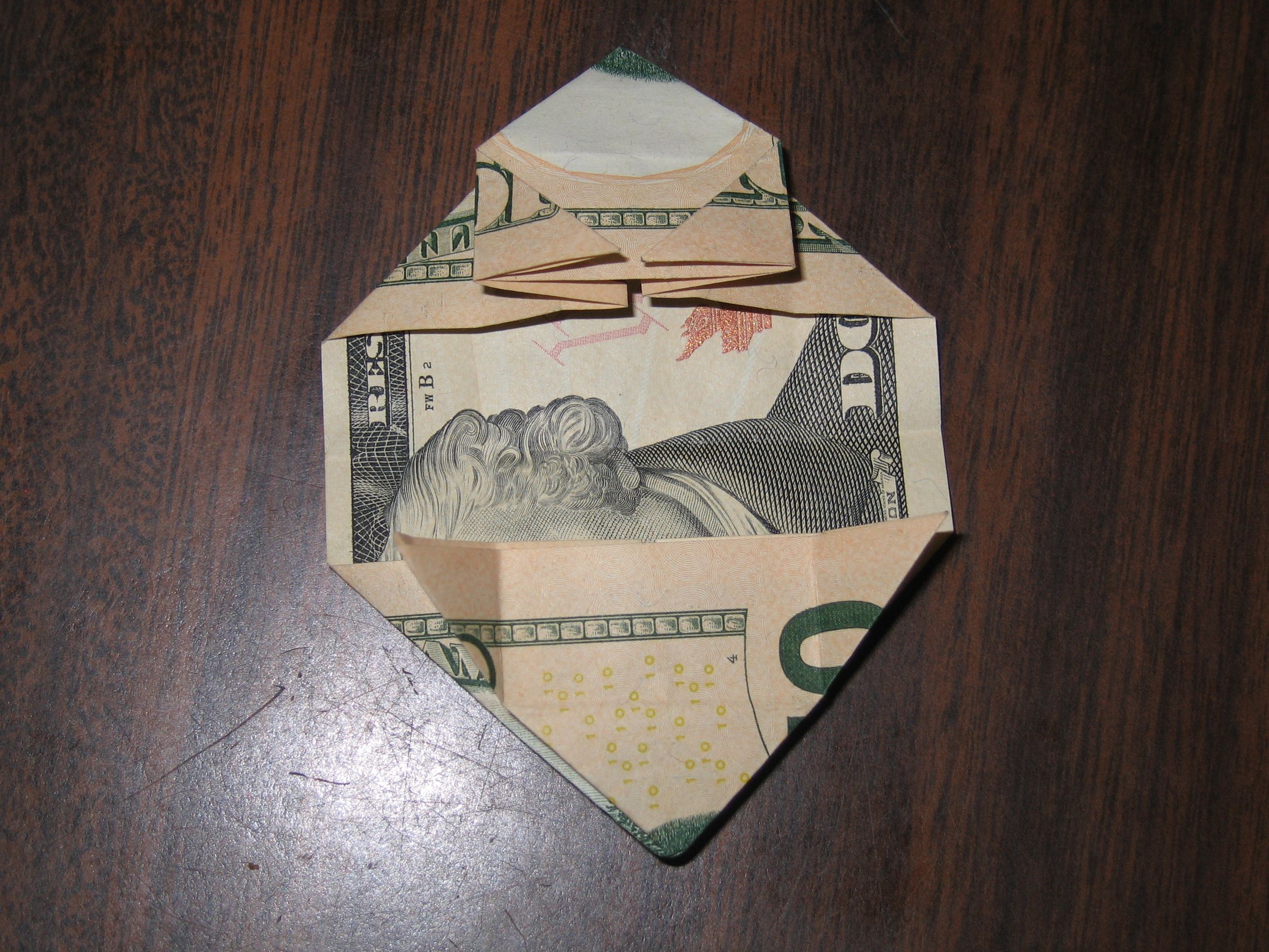 Fold a Dollar Bill Into an Impossibly Small Rectangle! : 14 Steps ...
