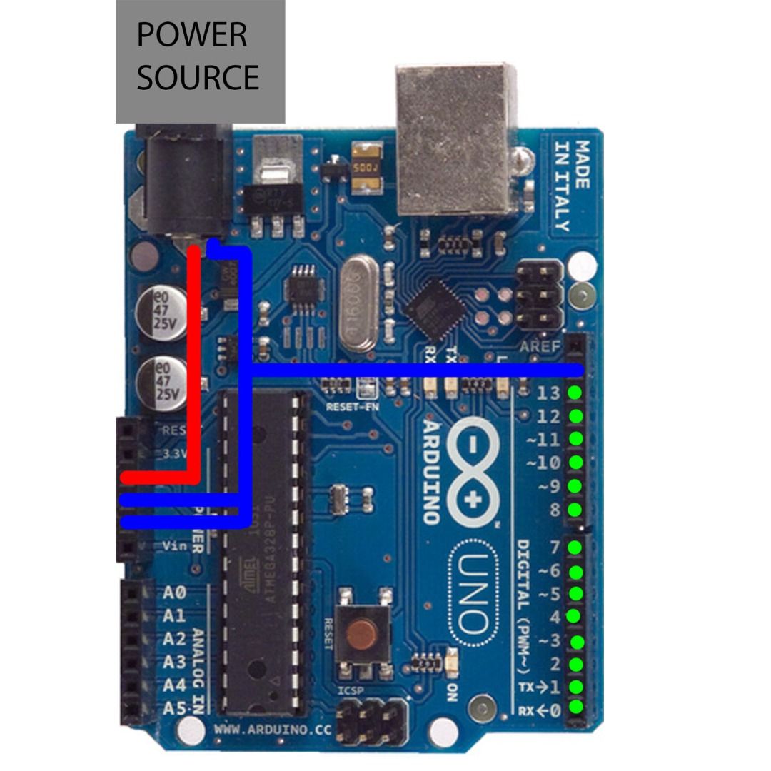 Lesson 2: Using Arduino As a Power Source for a Circuit : 6 Steps ...