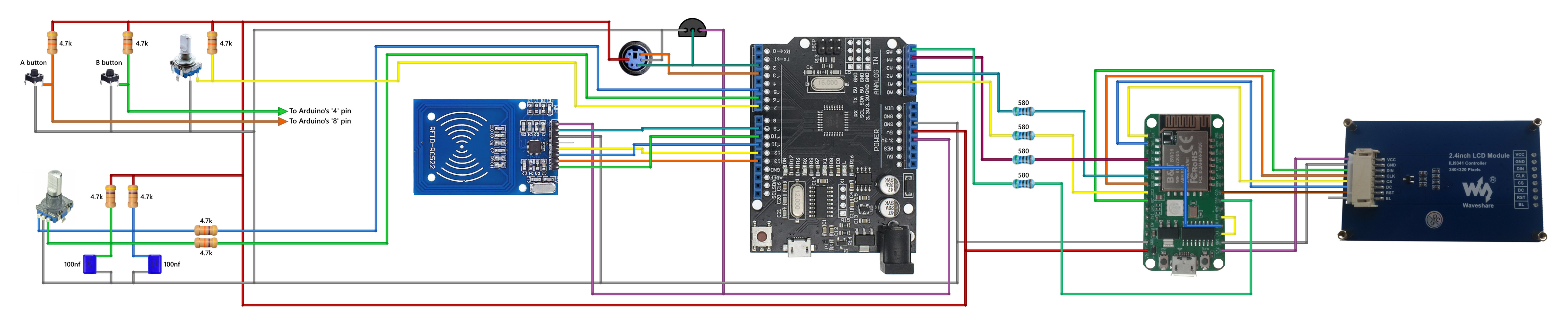 Midbar Rtl8720dn Arduino Uno Version 19 Steps With Pictures Instructables 8536