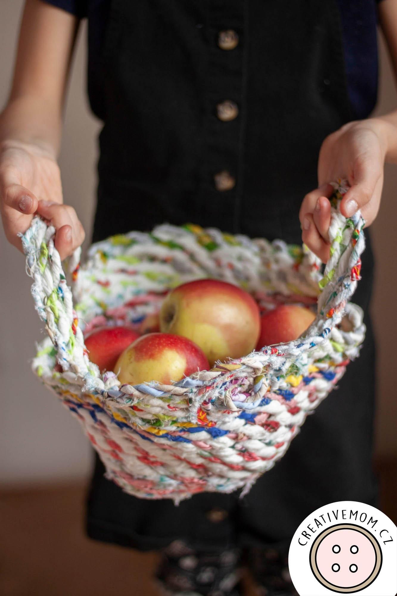 Boho Basket From a Homemade Coiled Rope : 5 Steps (with Pictures ...
