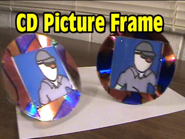 How Make a Picture Frame With CDs - Instructables