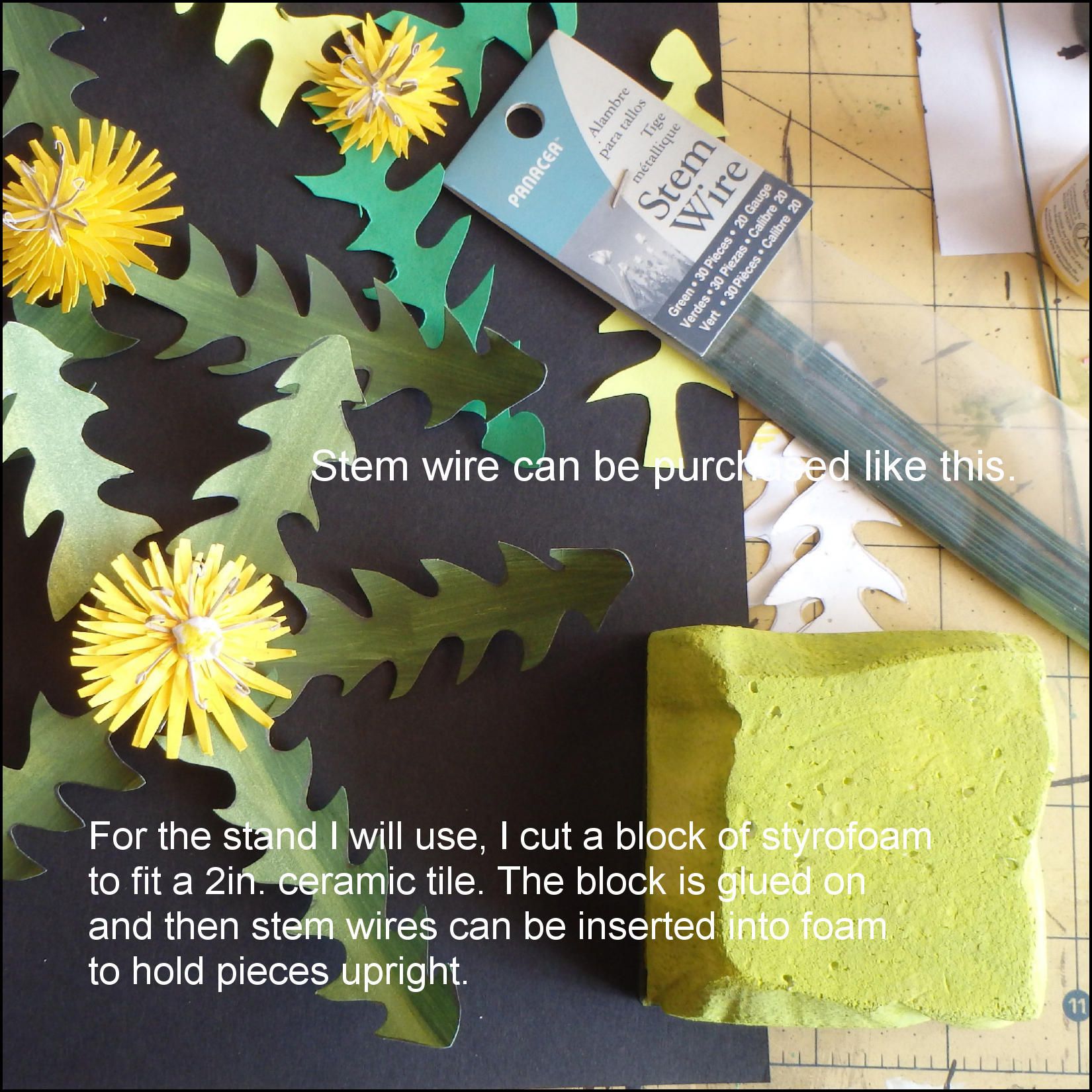 How to Make Paper Dandelions : 6 Steps (with Pictures) - Instructables