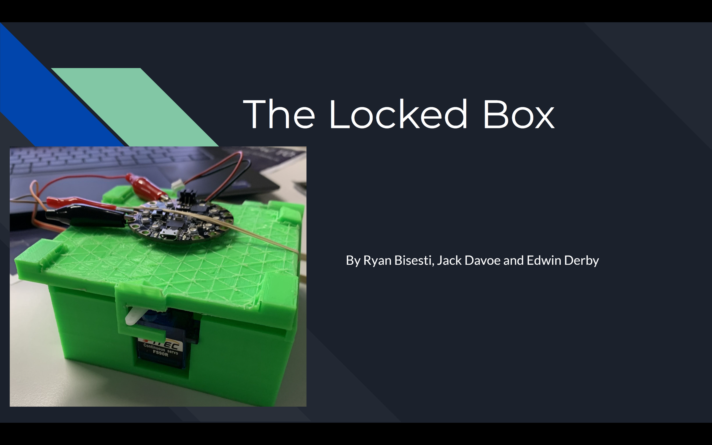 A Locked Box That Can Only Open When Entering in a Certain Code : 6 ...
