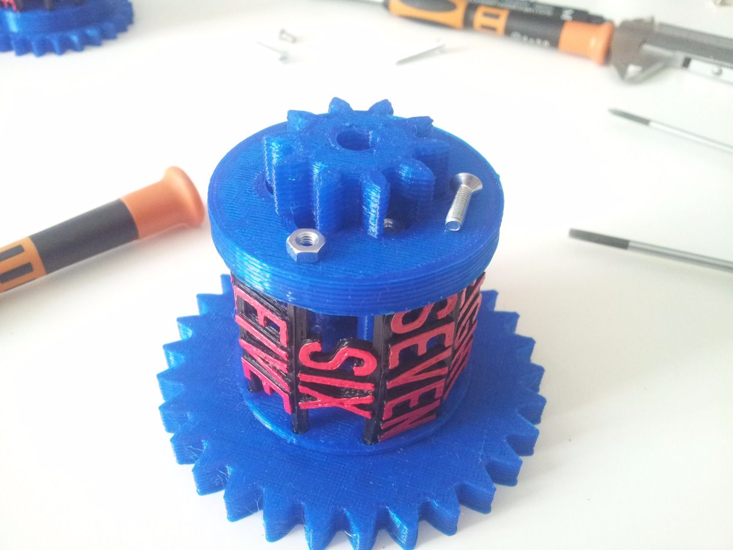 3D Printed Rotary Clock : 17 Steps (with Pictures) - Instructables