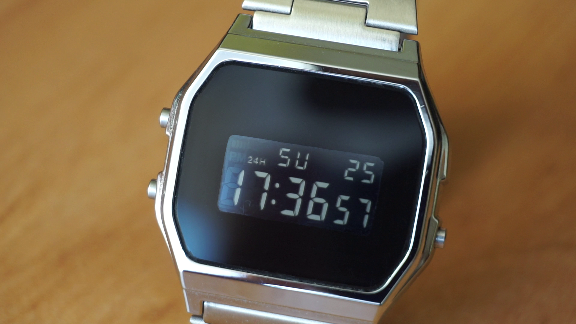 Casio A158W Clean Face Mod : 4 Steps - Instructables