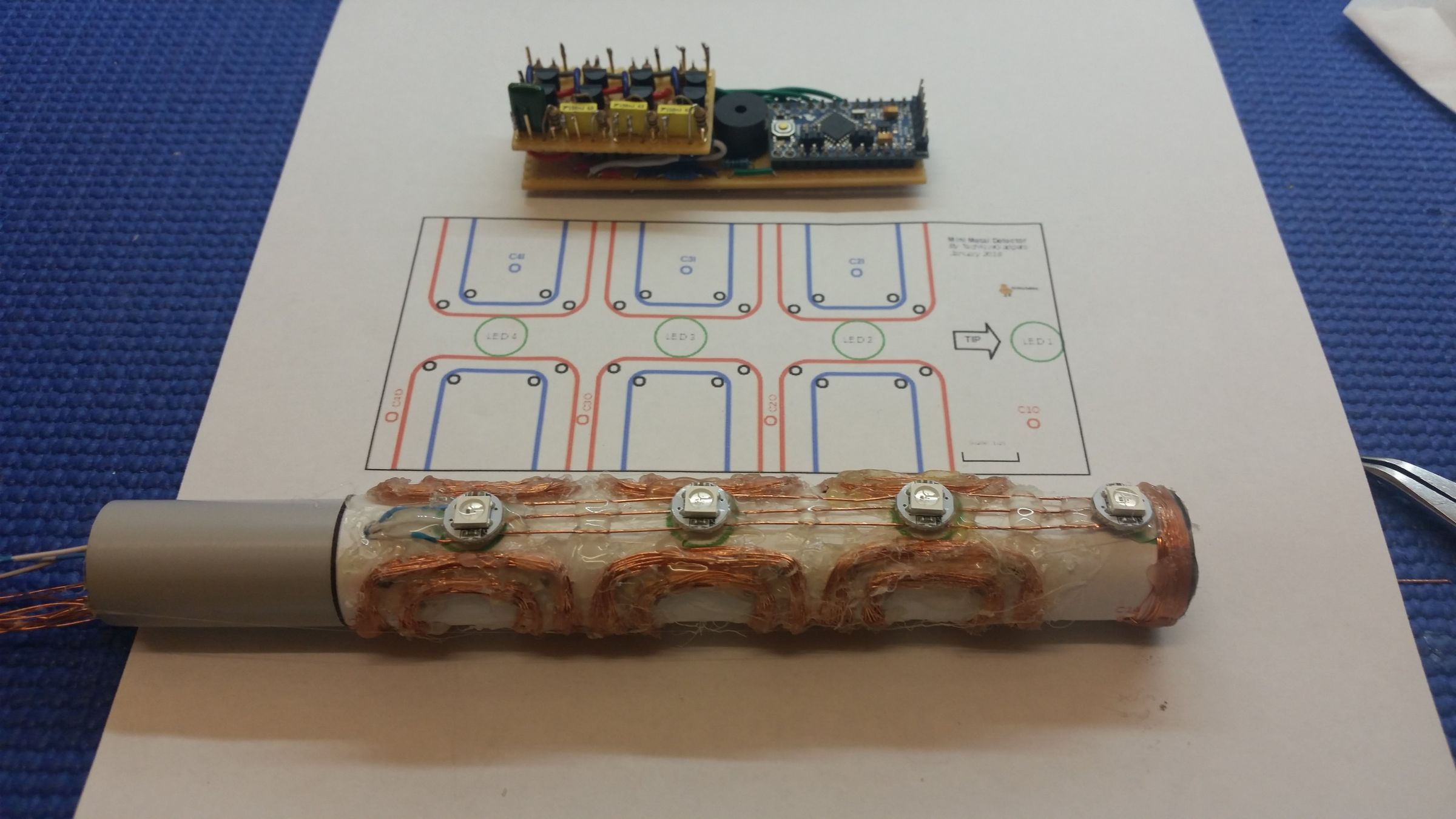 Pin-Pointer Metal Detector - Arduino : 6 Steps (with Pictures ...