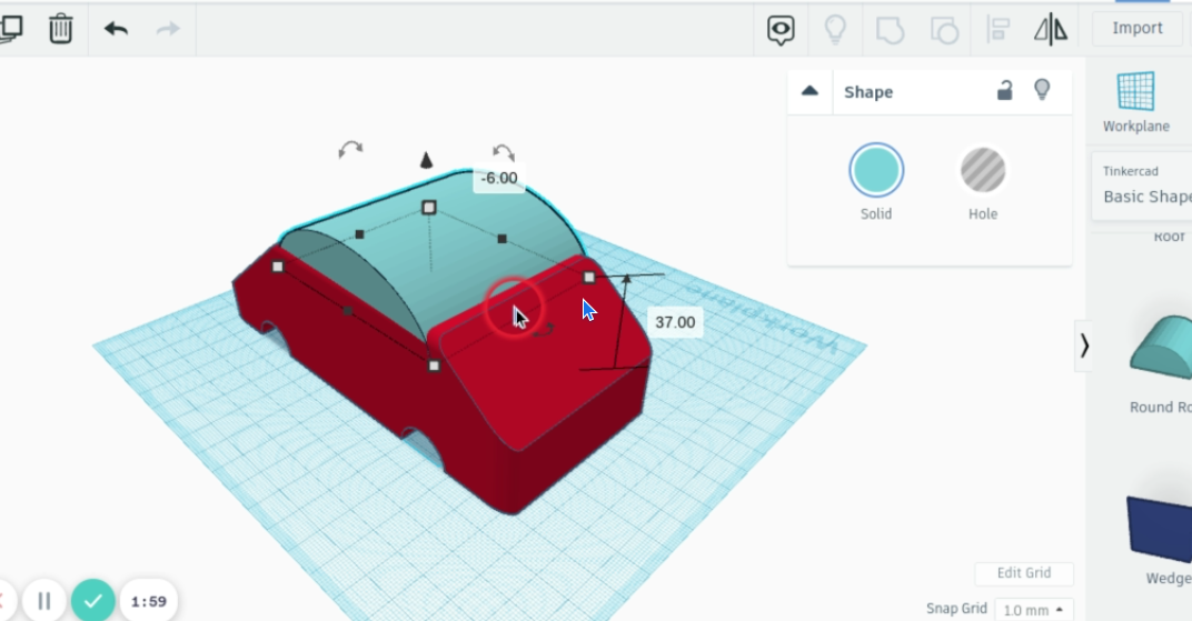 TinkerCAD Car (Basic) : 7 Steps - Instructables