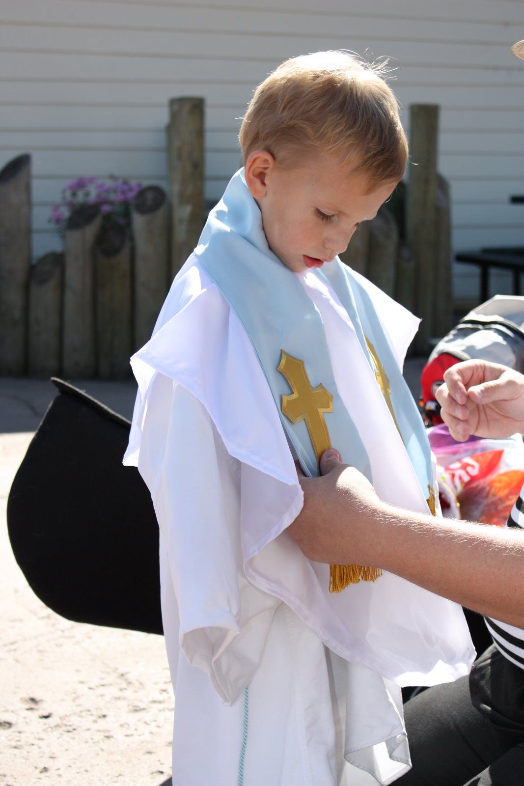 Homemade Pope Costume