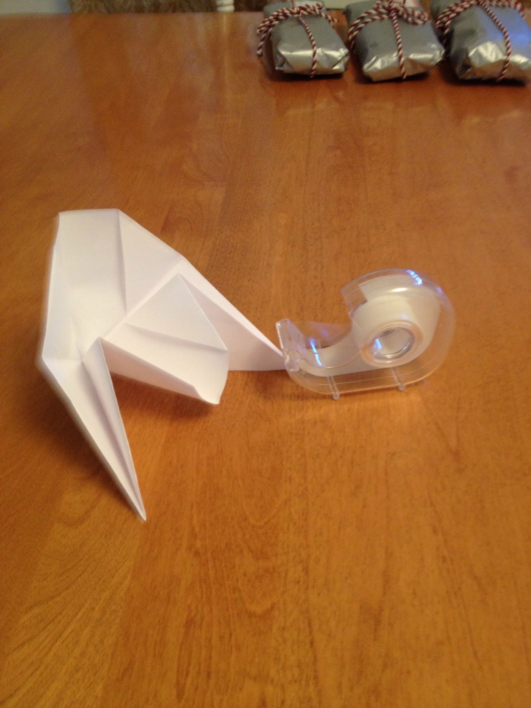 Nausicaa Origami Gas Mask : 16 Steps - Instructables