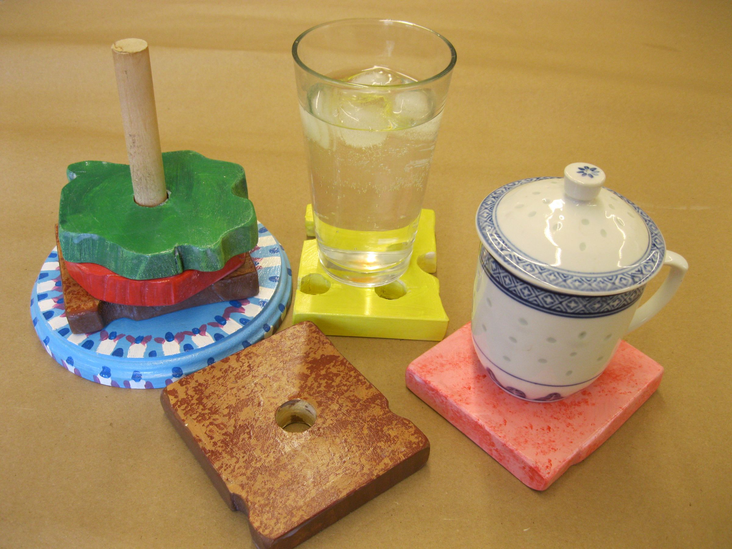 Sandwich Stacking Toy/Coaster Set : 16 Steps - Instructables