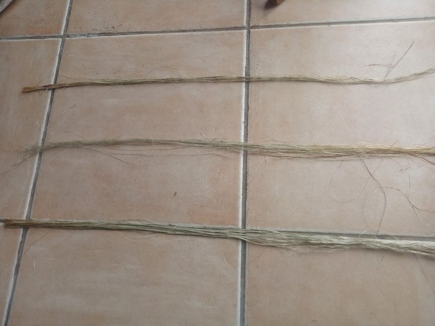 How to Make Rope / String With Natural Plant Fibers : 6 Steps (with ...