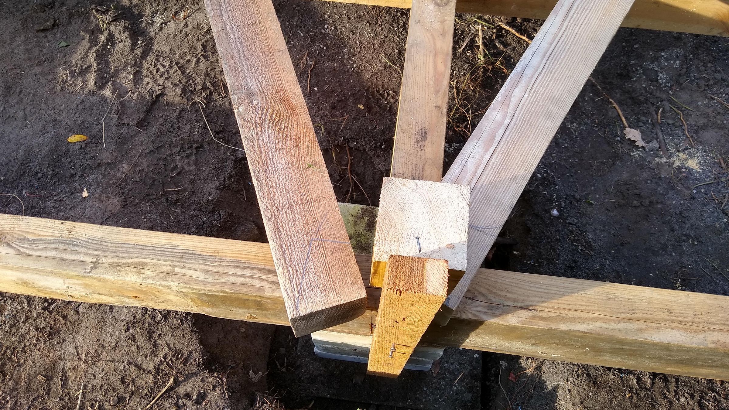 A-Frame Garden Shed From Reused Wood : 30 Steps (with Pictures ...