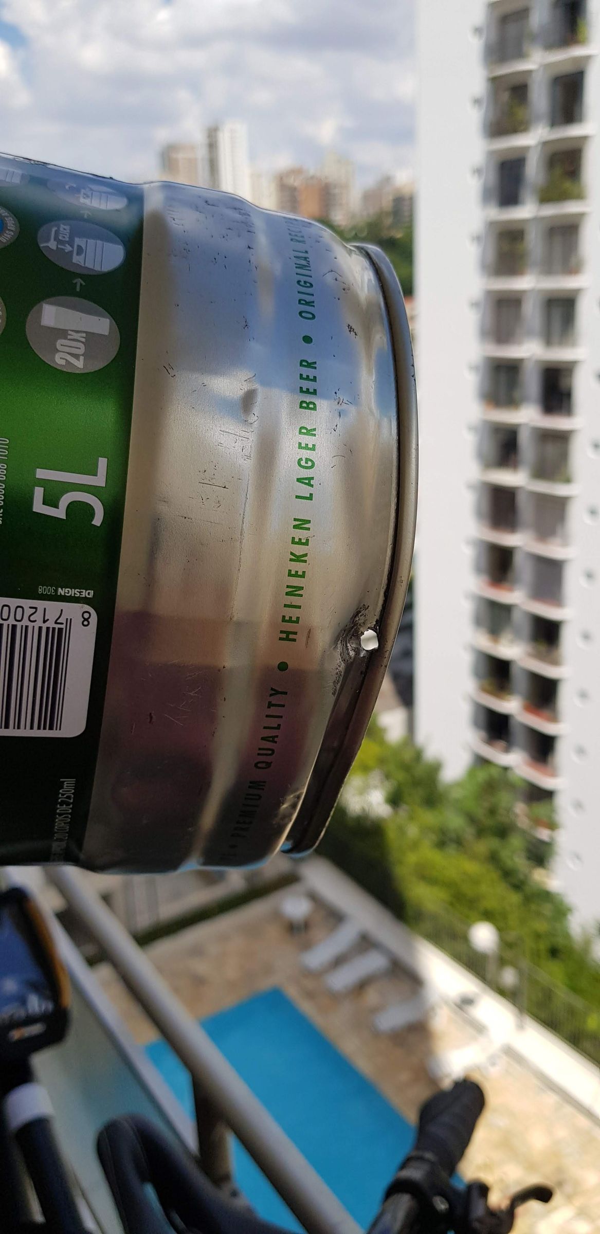 Heineken Keg Bicycle Basket : 3 Steps - Instructables