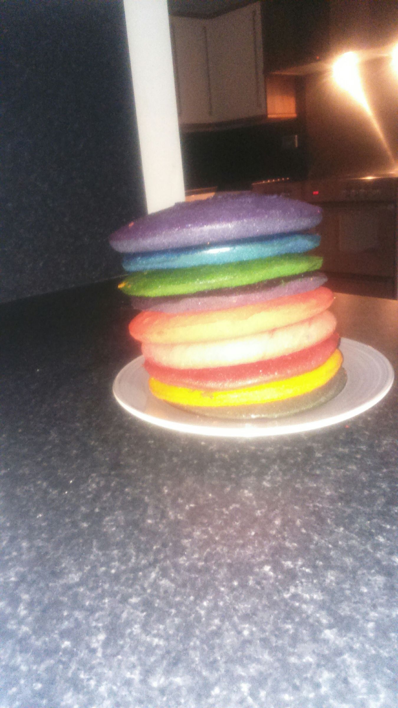 Rainbow Cake : 3 Steps - Instructables