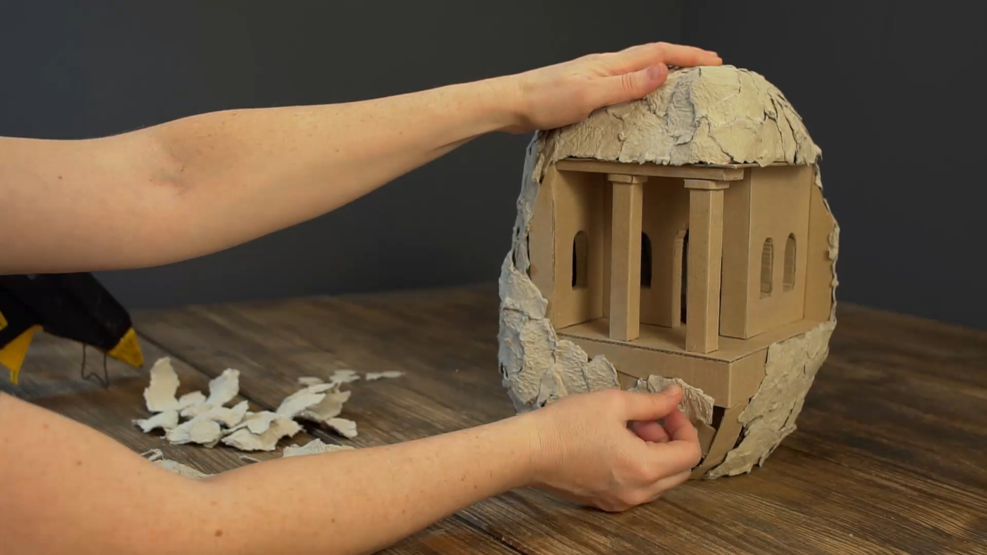 House in a Rock Using Cardboard : 6 Steps (with Pictures) - Instructables