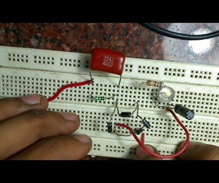220v Led Driver Circuit Without Using a Tranformer - Instructables