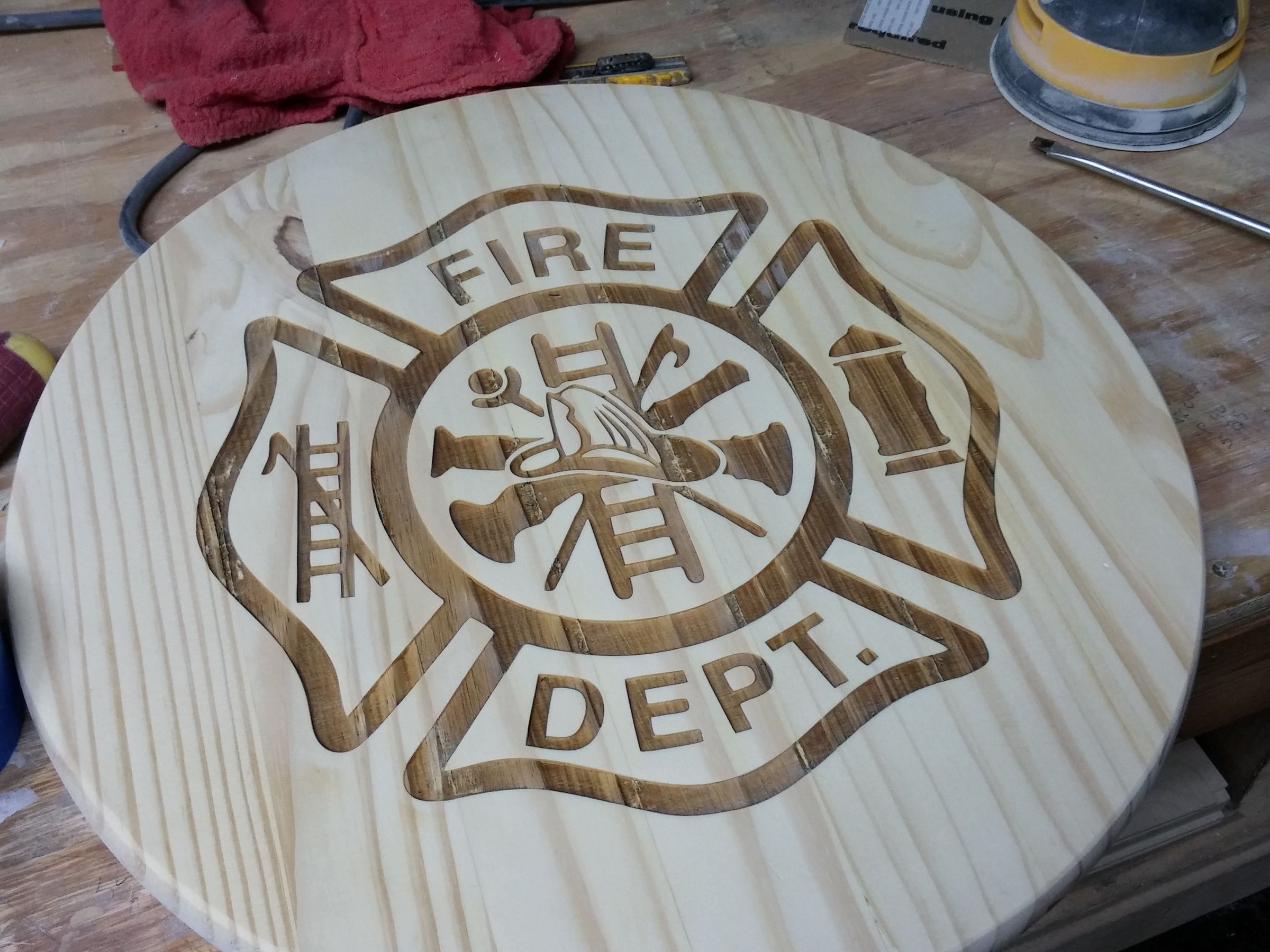 Firefighter Table and Lamp : 9 Steps (with Pictures) - Instructables