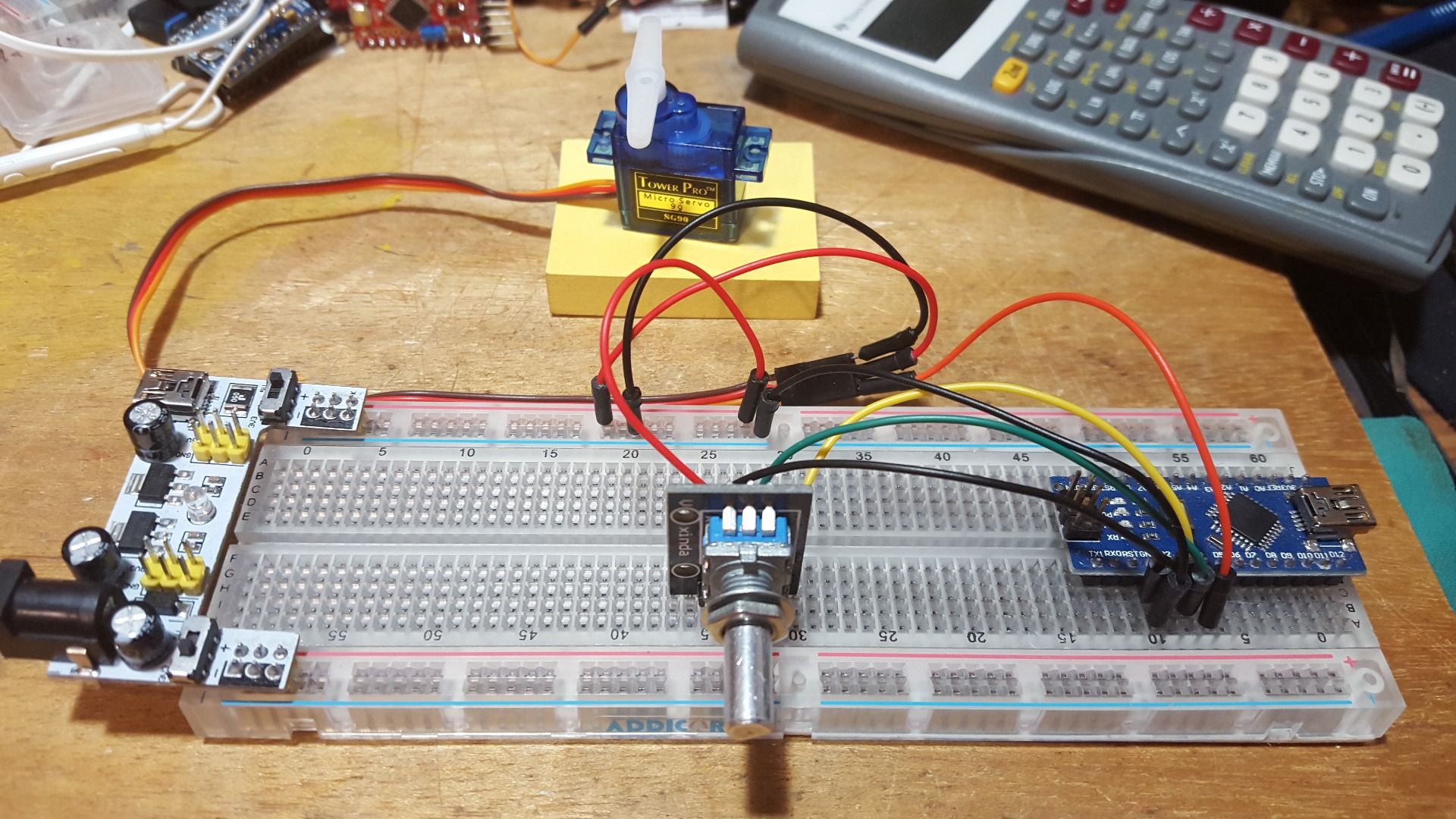 Arduino Nano and Visuino: Control Servo With Rotary Encoder : 11 Steps ...