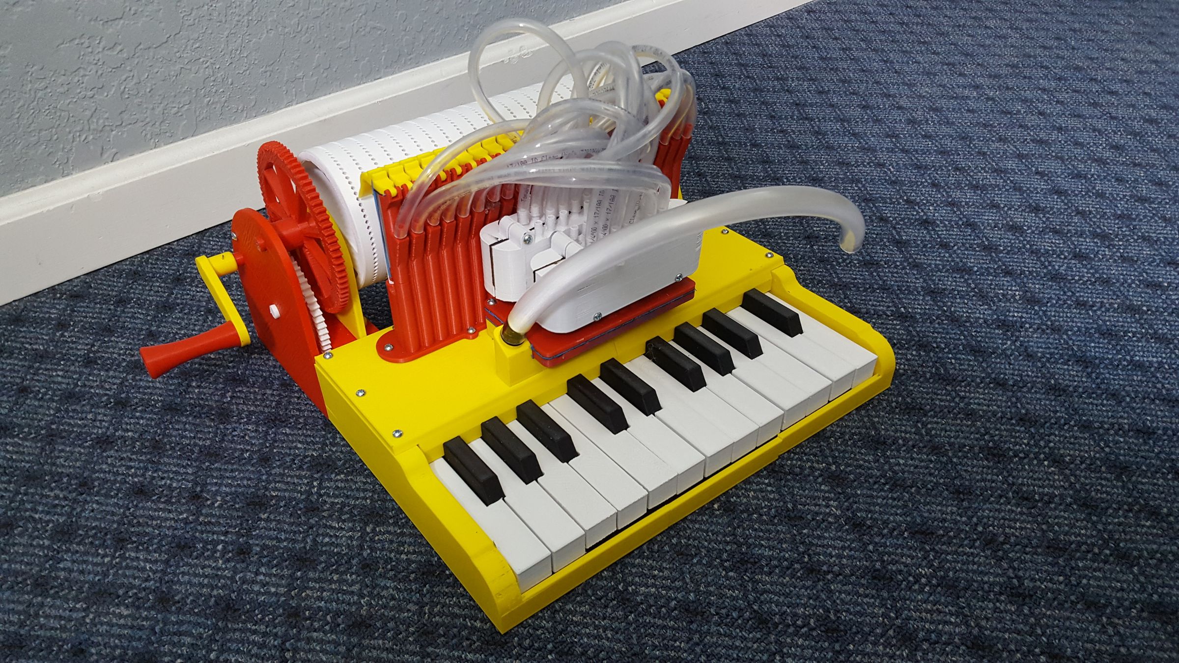 Crank-Powered, Music Roll Organ : 13 Steps (with Pictures) - Instructables