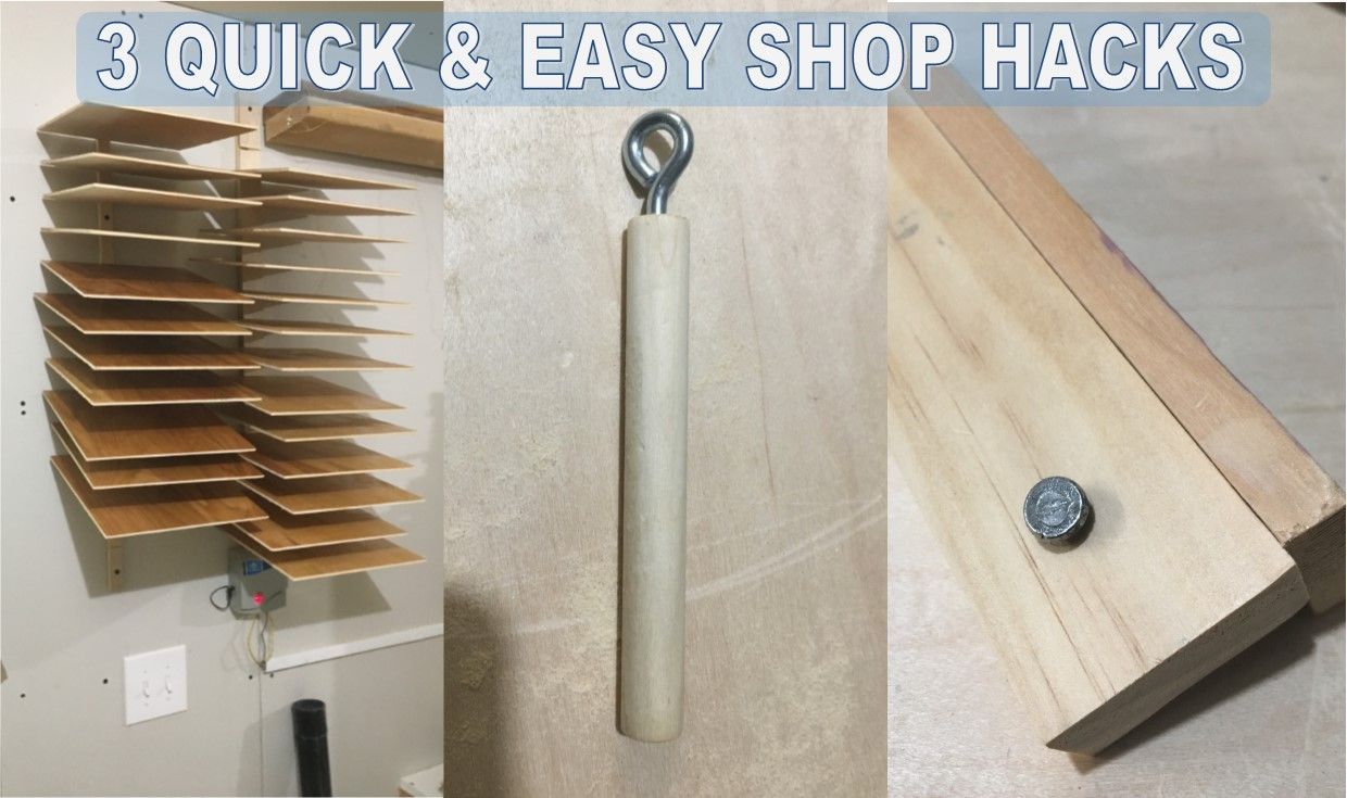 3 Quick & Easy Shop Hacks : 5 Steps - Instructables