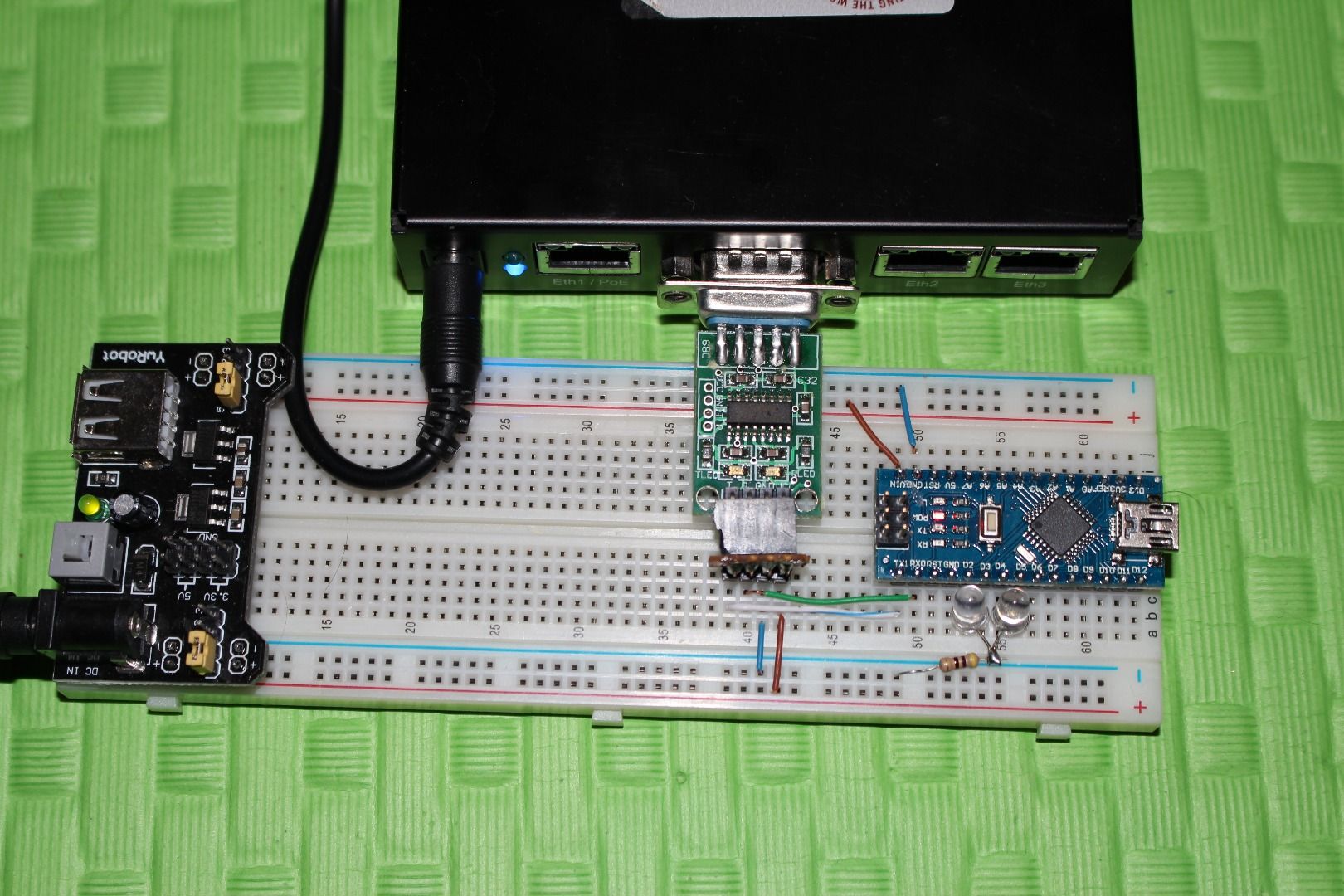 Using MikroTik Router Board 433 & Arduino to Control Two LEDs : 6 Steps ...