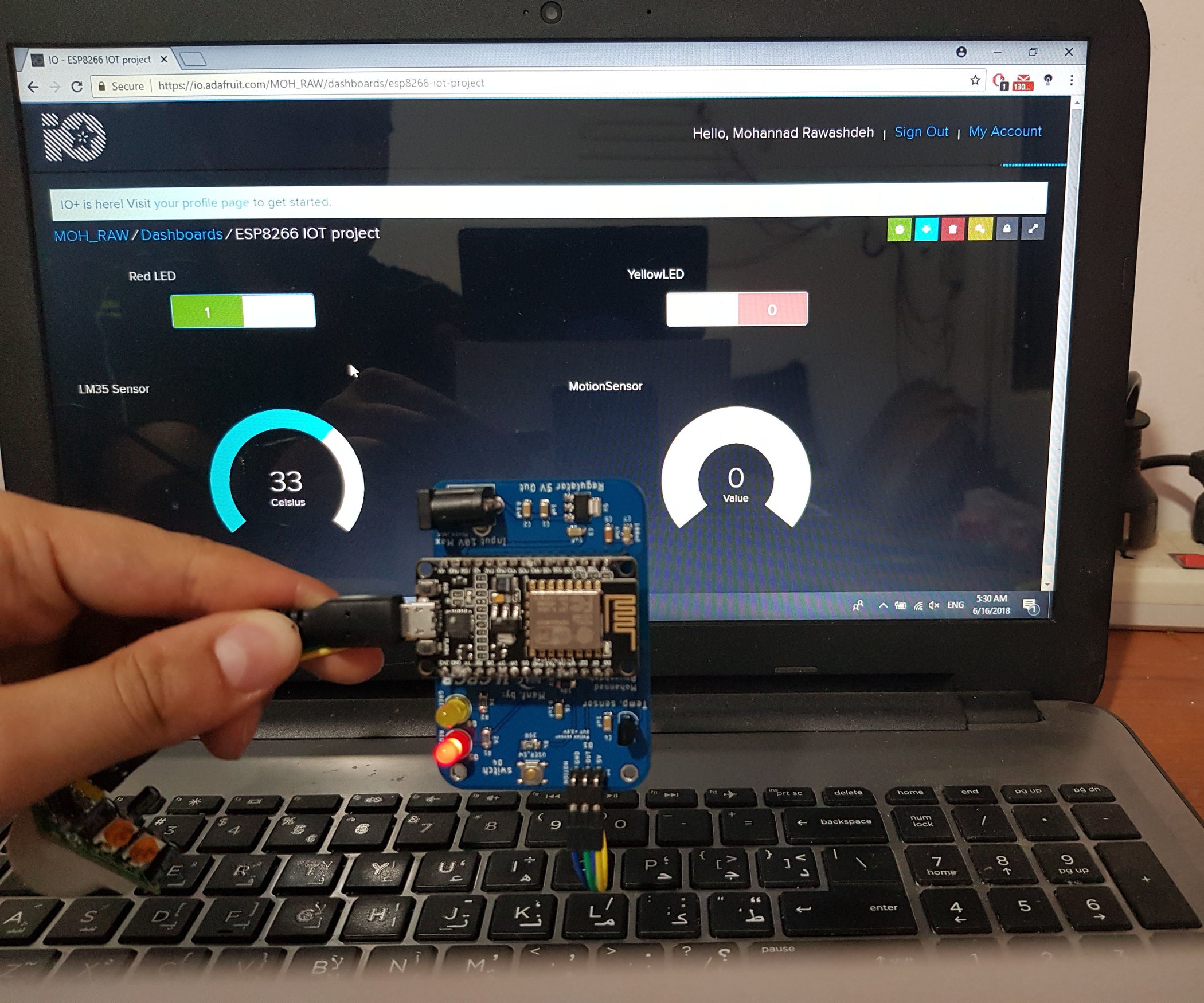 Simple Iot Project Using Esp8266 And Mqtt Protocol 7 Steps