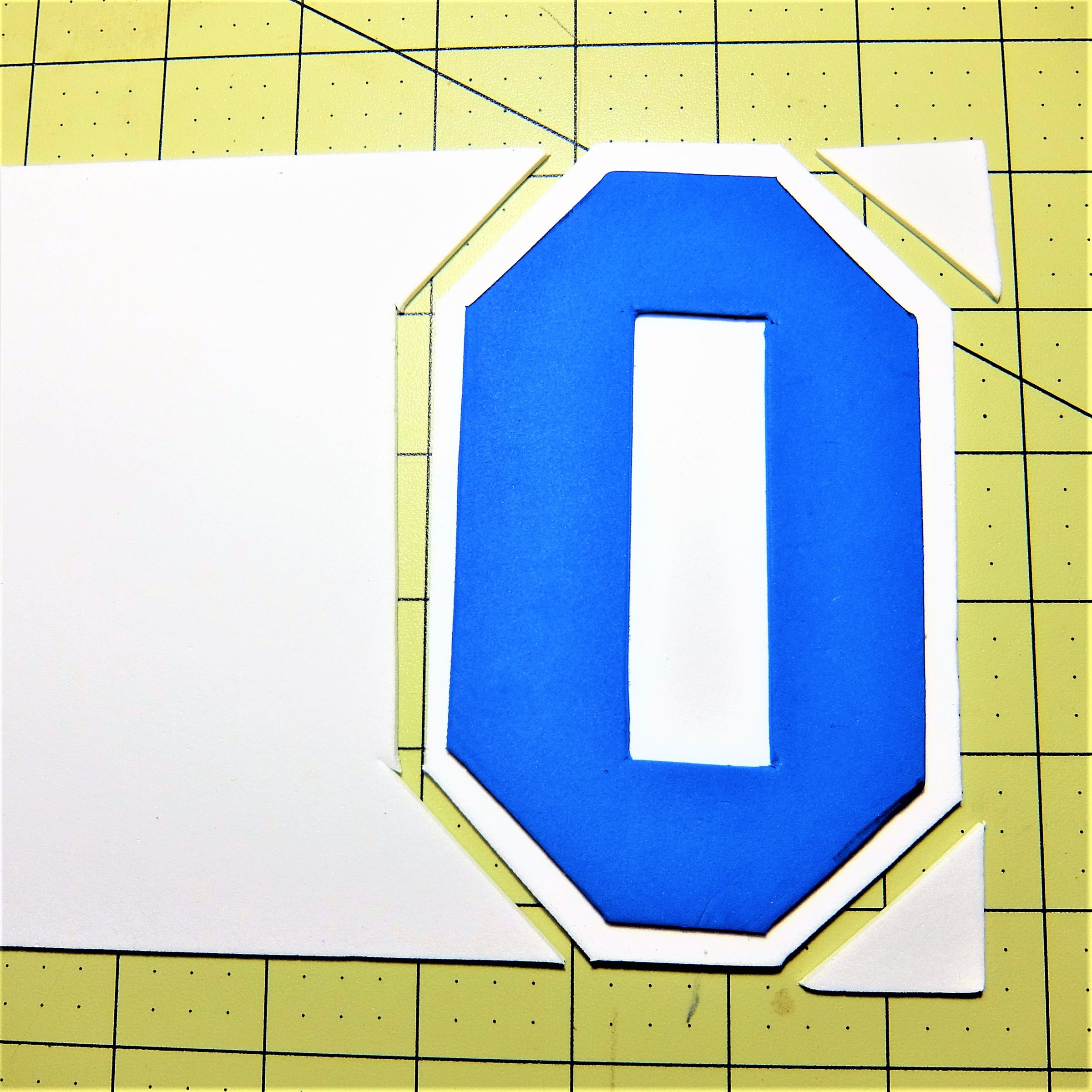 Make Jersey Numbers - 0 : 6 Steps (with Pictures) - Instructables