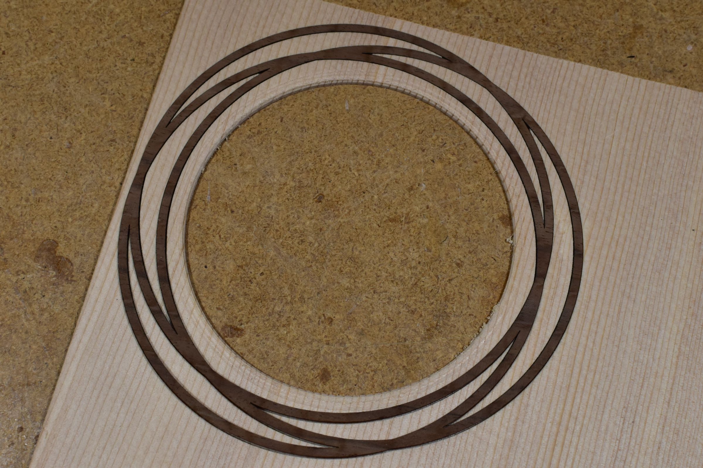 How to Make a Laser-cut Wooden Guitar Rosette : 8 Steps (with Pictures ...