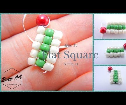 Flat Square Stitch | How to - Instructables