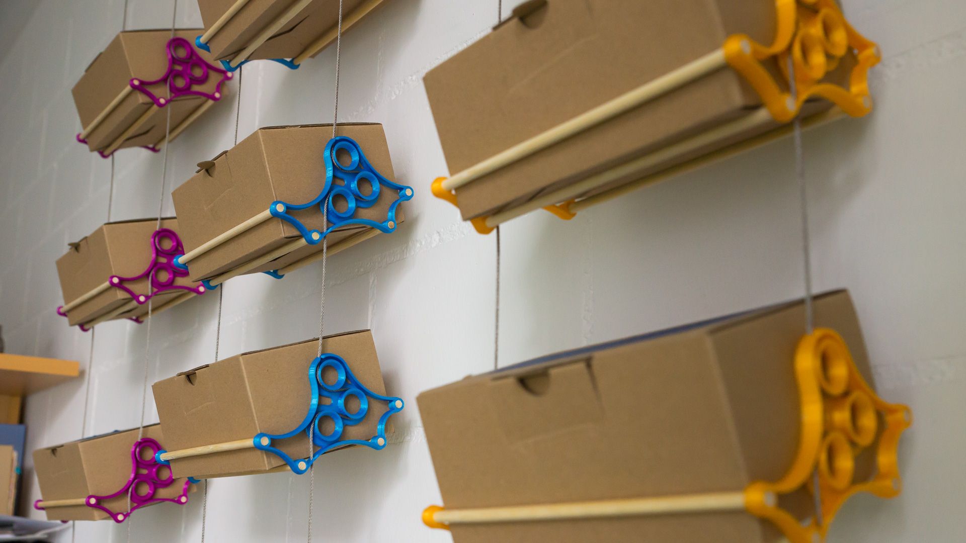 Box Shelf Clever Attached to Wire Rope : 6 Steps (with Pictures ...