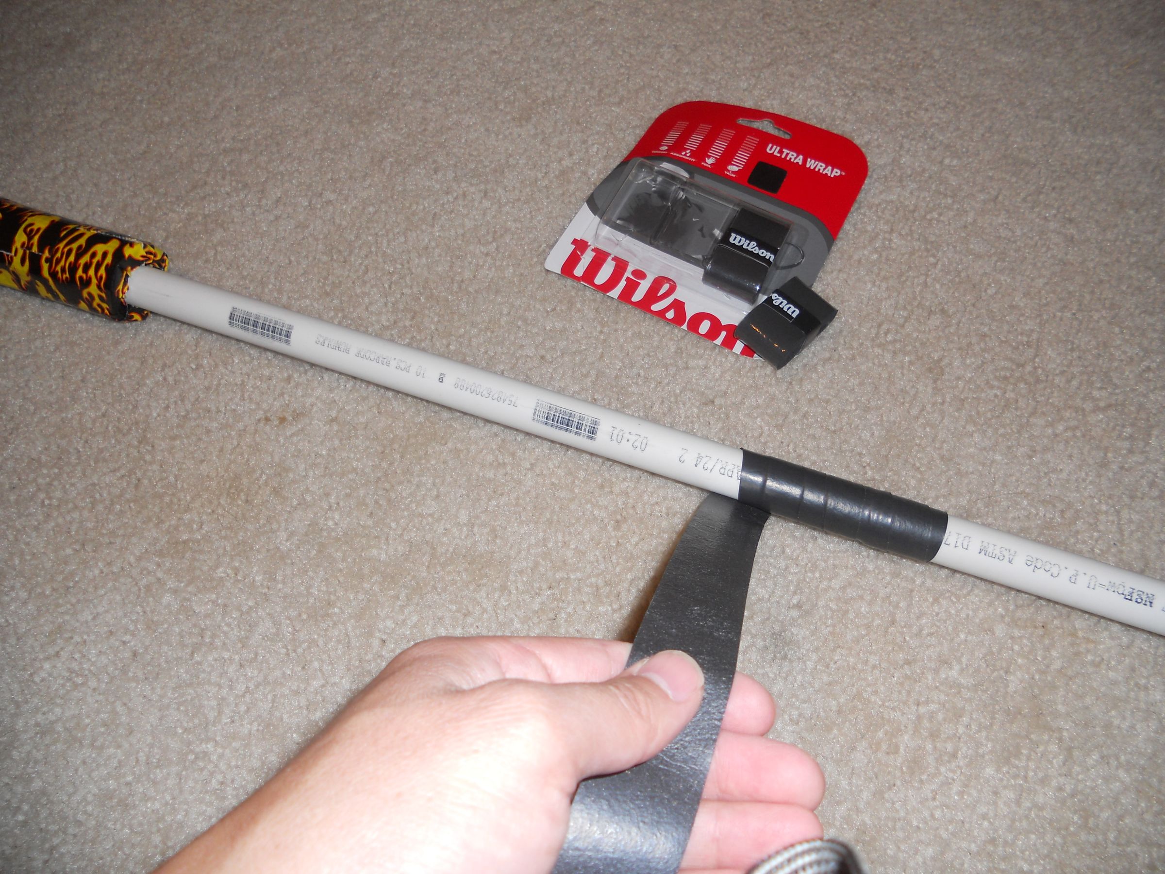 Practice Fire / Contact Staff - Cheap and Easy : 6 Steps - Instructables