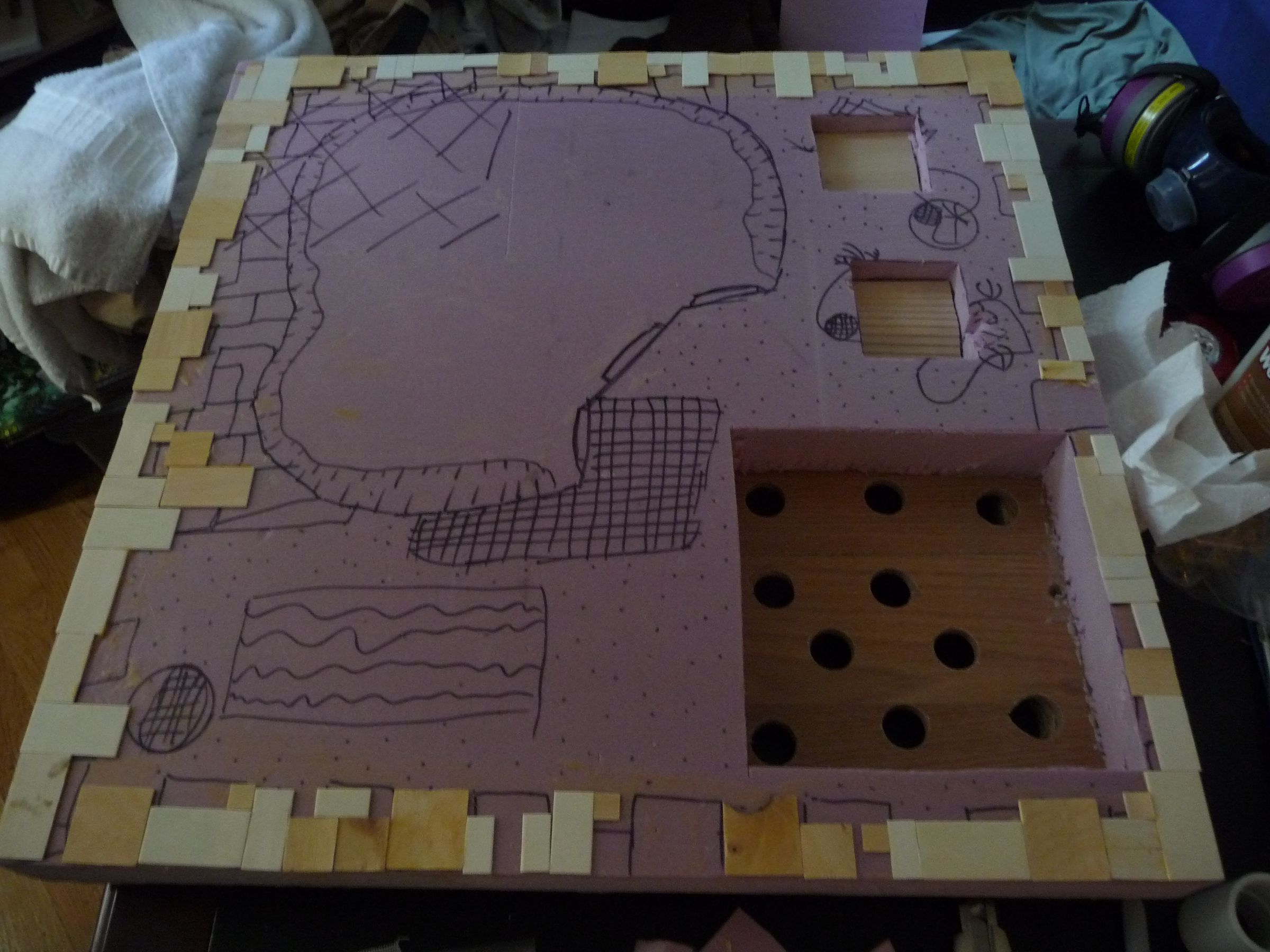 Warmachine Gaming Table for Penny Arcade : 23 Steps (with Pictures ...