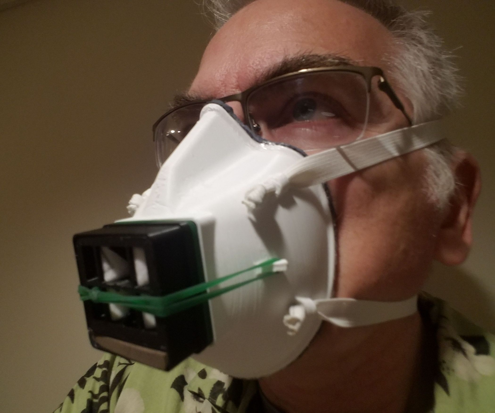 Make 4 N95 Filters From Each N95 Mask (3D Printed) : 6 Steps ...