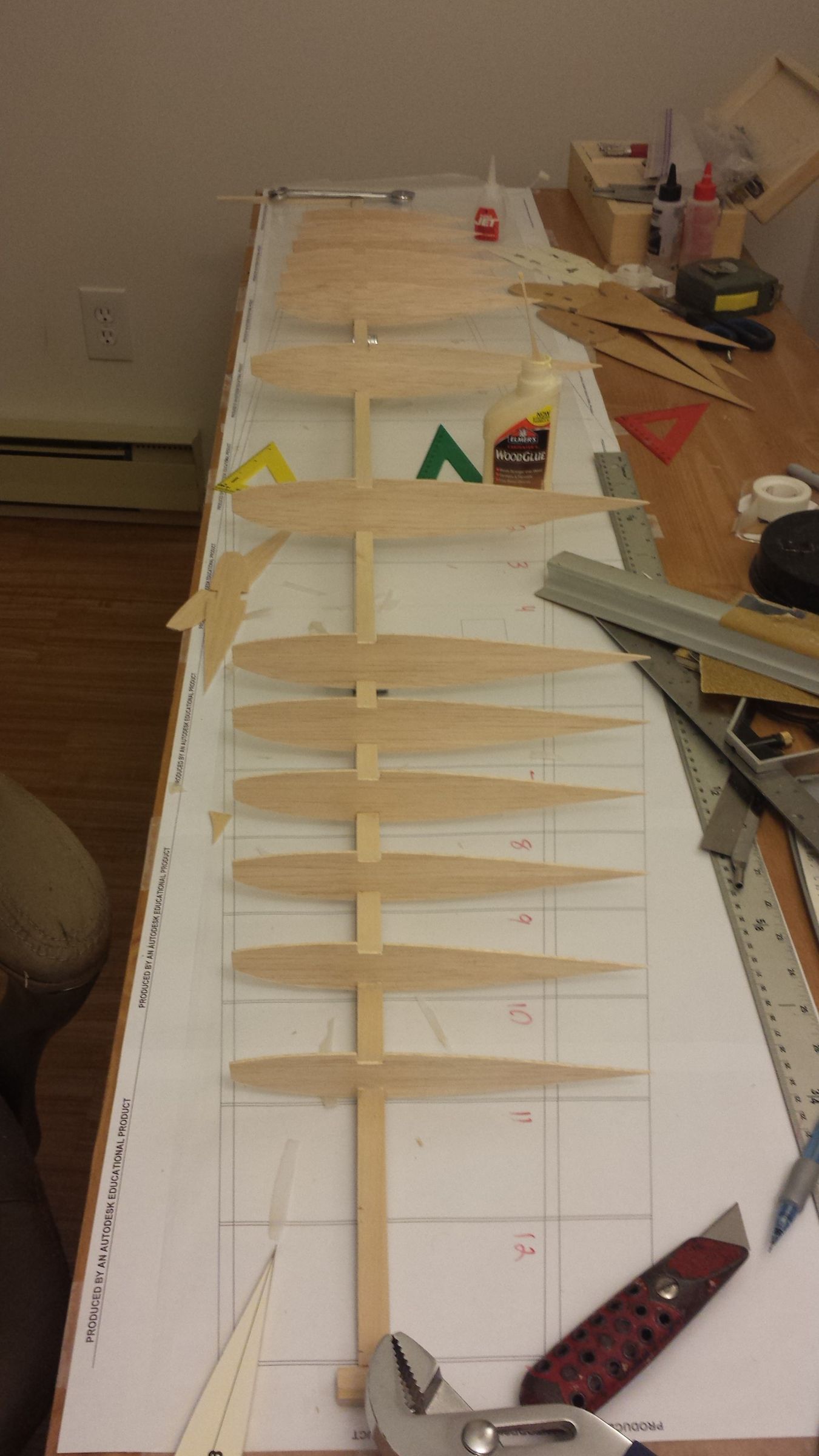 Designing and Building Beautiful RC Airplane : 60 Steps (with Pictures ...