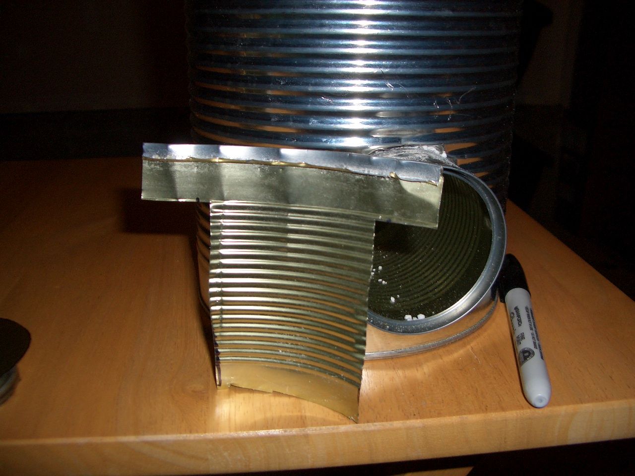 How to Make a Rocket Stove From a #10 Can and 4 Soup Cans : 8 Steps ...