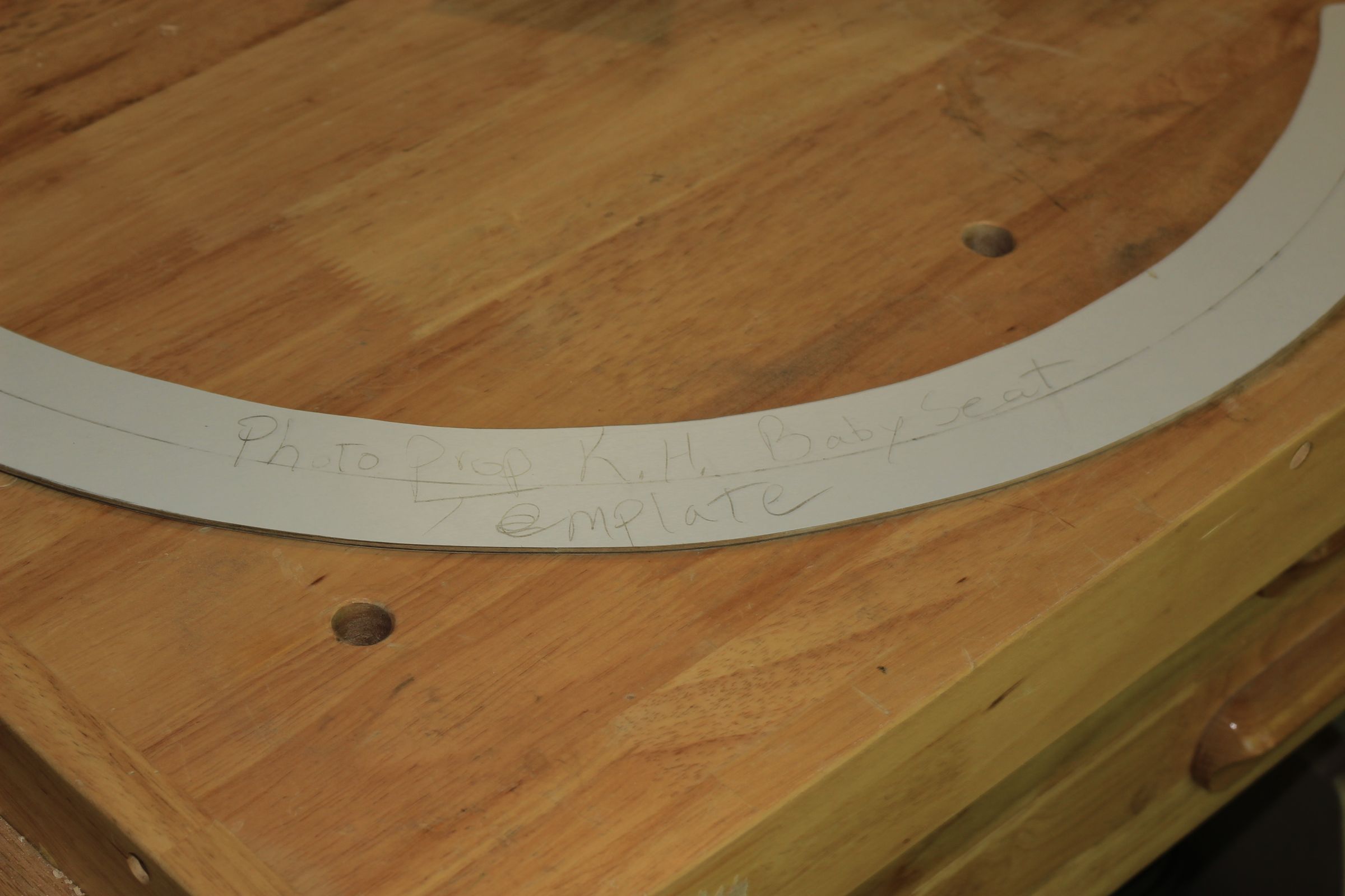 Curved Bench and Infant Sized Boat Photographers Props (with Pictures ...