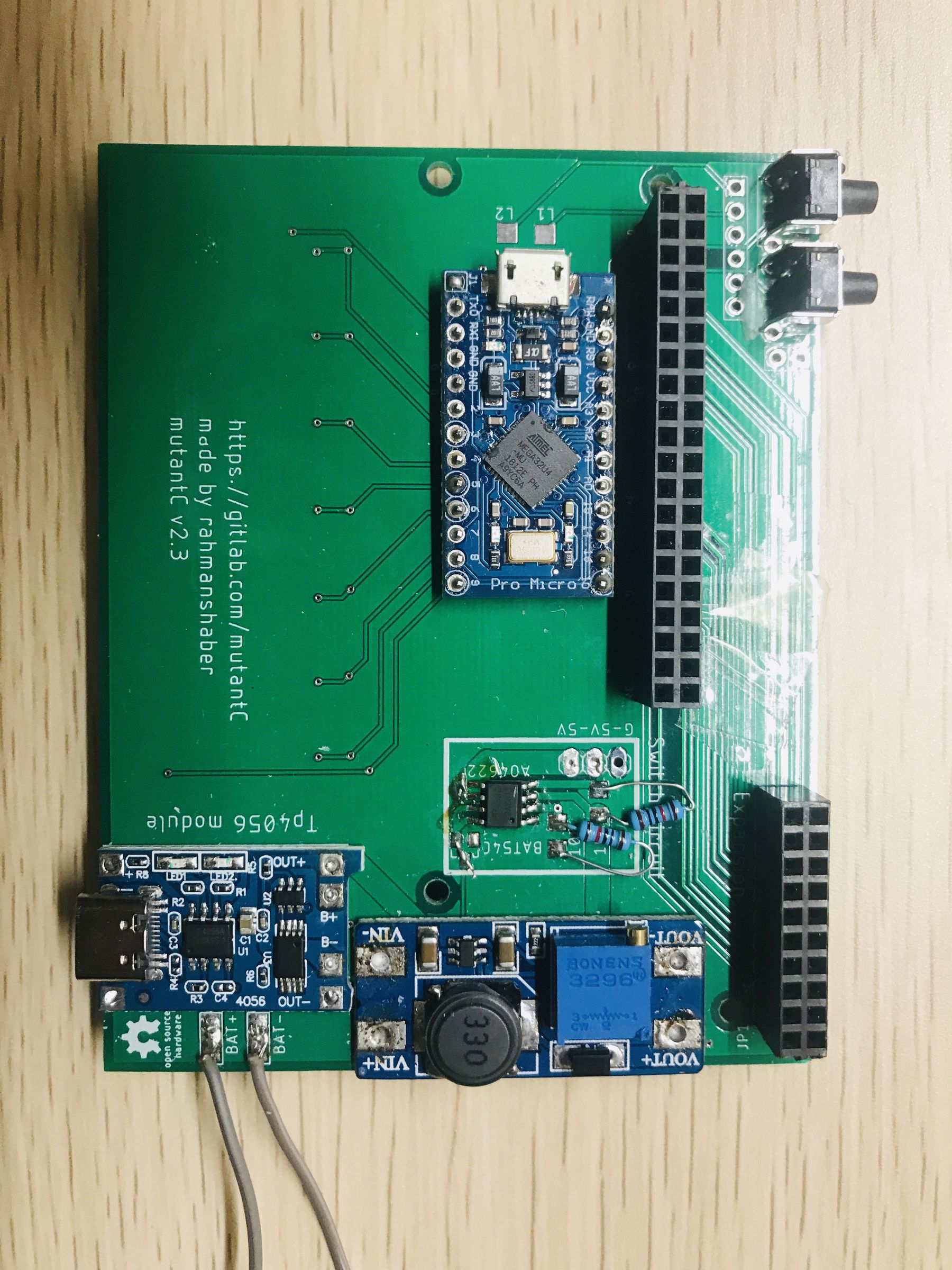 MutantC_v2 - an Easy to Build Raspberry Pi Handheld/UMPC : 8 Steps ...